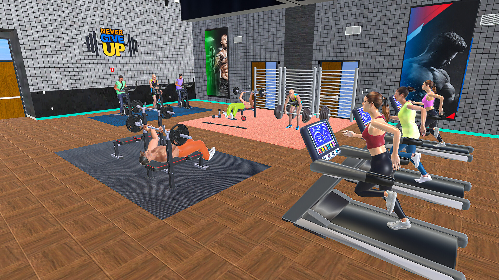 ArtStation - Gym Fitness Workout