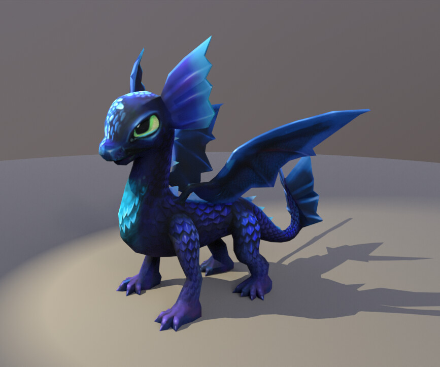 ArtStation - Night Fury Dragon