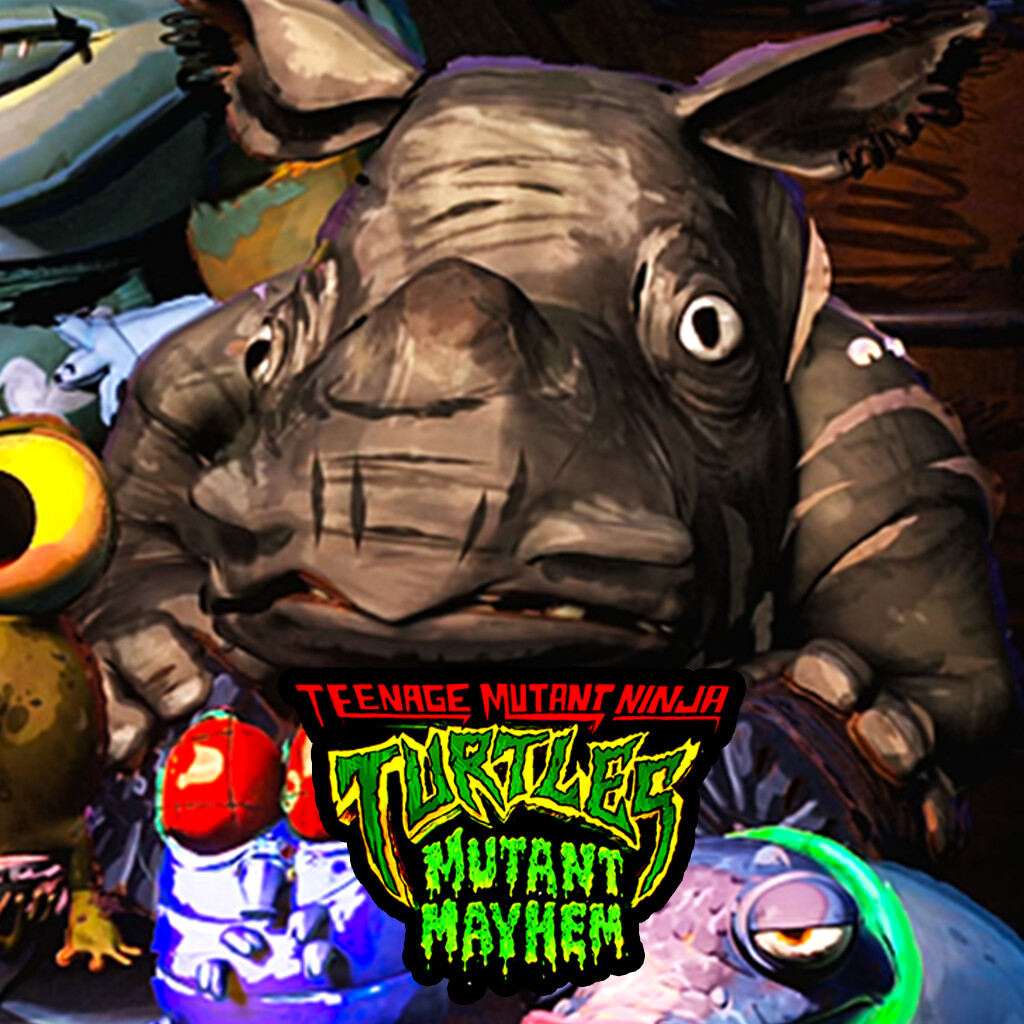 ArtStation - RocksteadyToddler - TMNT : Mutant Mayhem