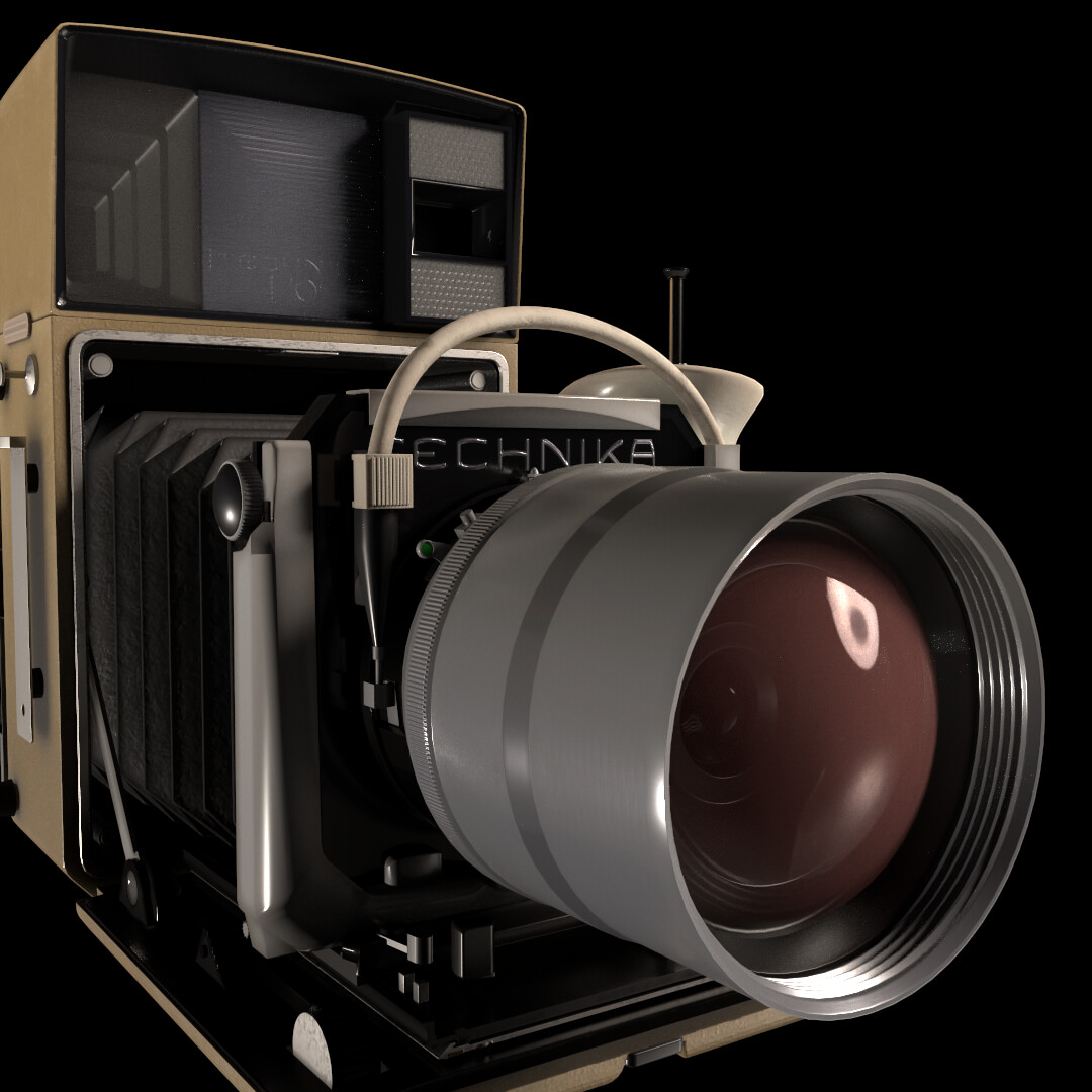 ArtStation - Linhof Technika 70 Camera