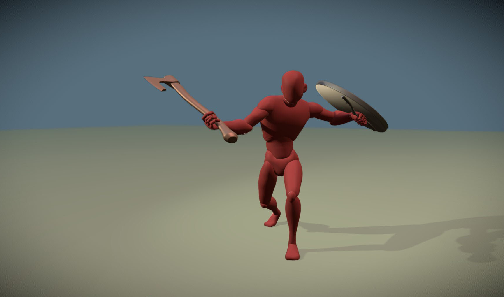 ArtStation - Warrior animation cycles
