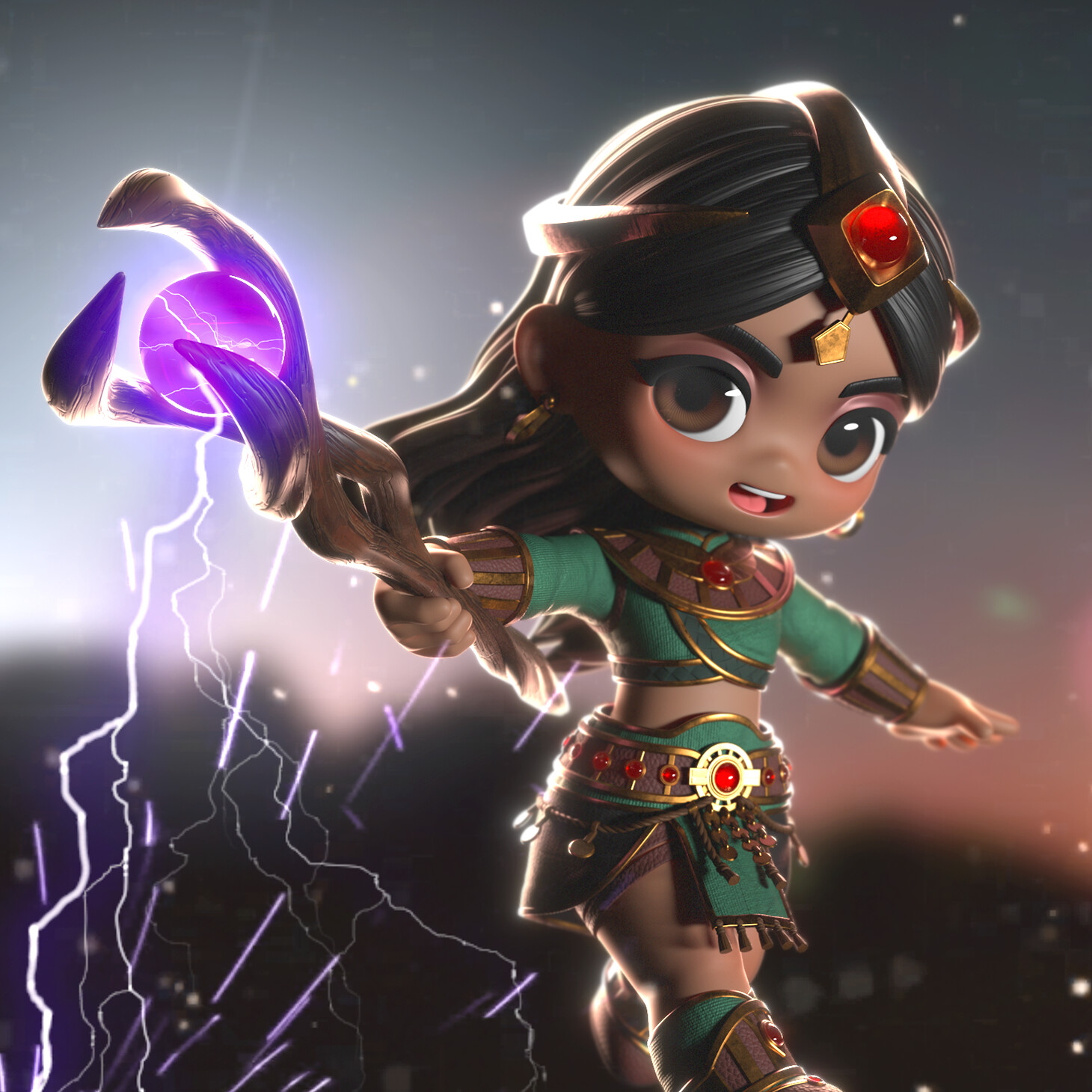 ArtStation - Diablo II: Sorceress