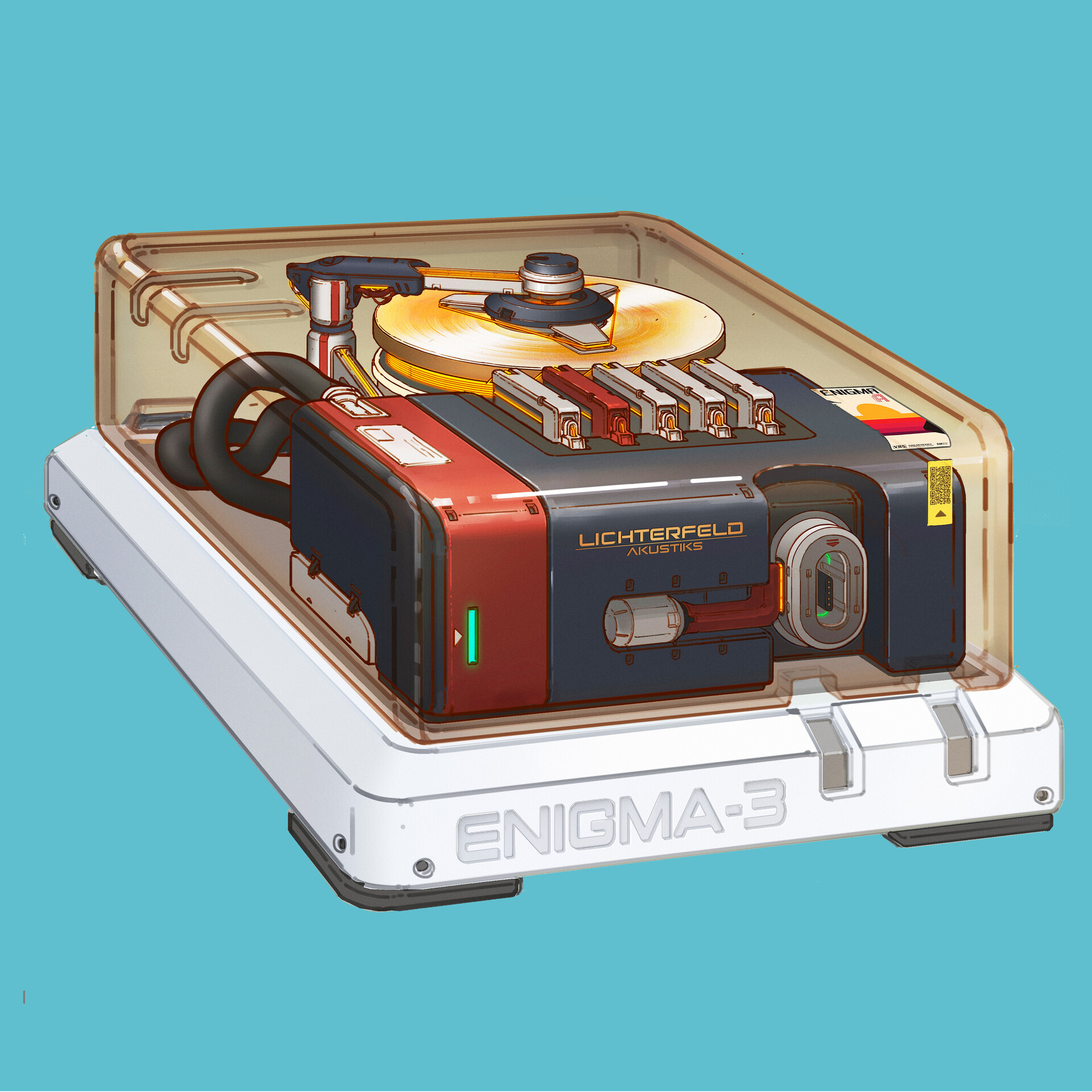 Gin Z. - ENIGMA-3 Memory Transcriptor