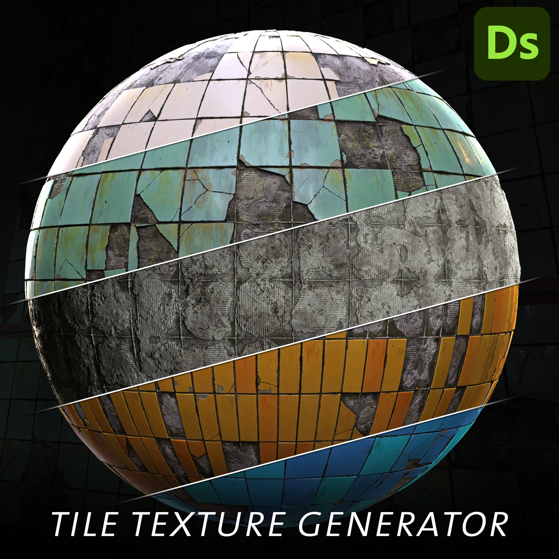 ArtStation - Tile Texture Generator (Substance Designer)