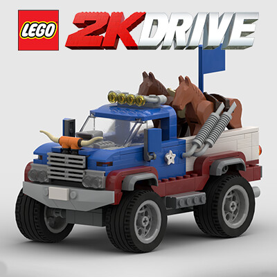 ArtStation - Lego 2K Drive: Sal the Stallion Rival Vehicle Set