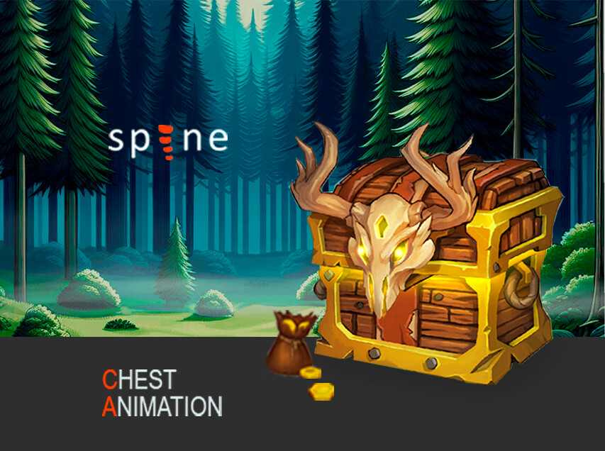 ArtStation - Chest | SPINE 2D Animation