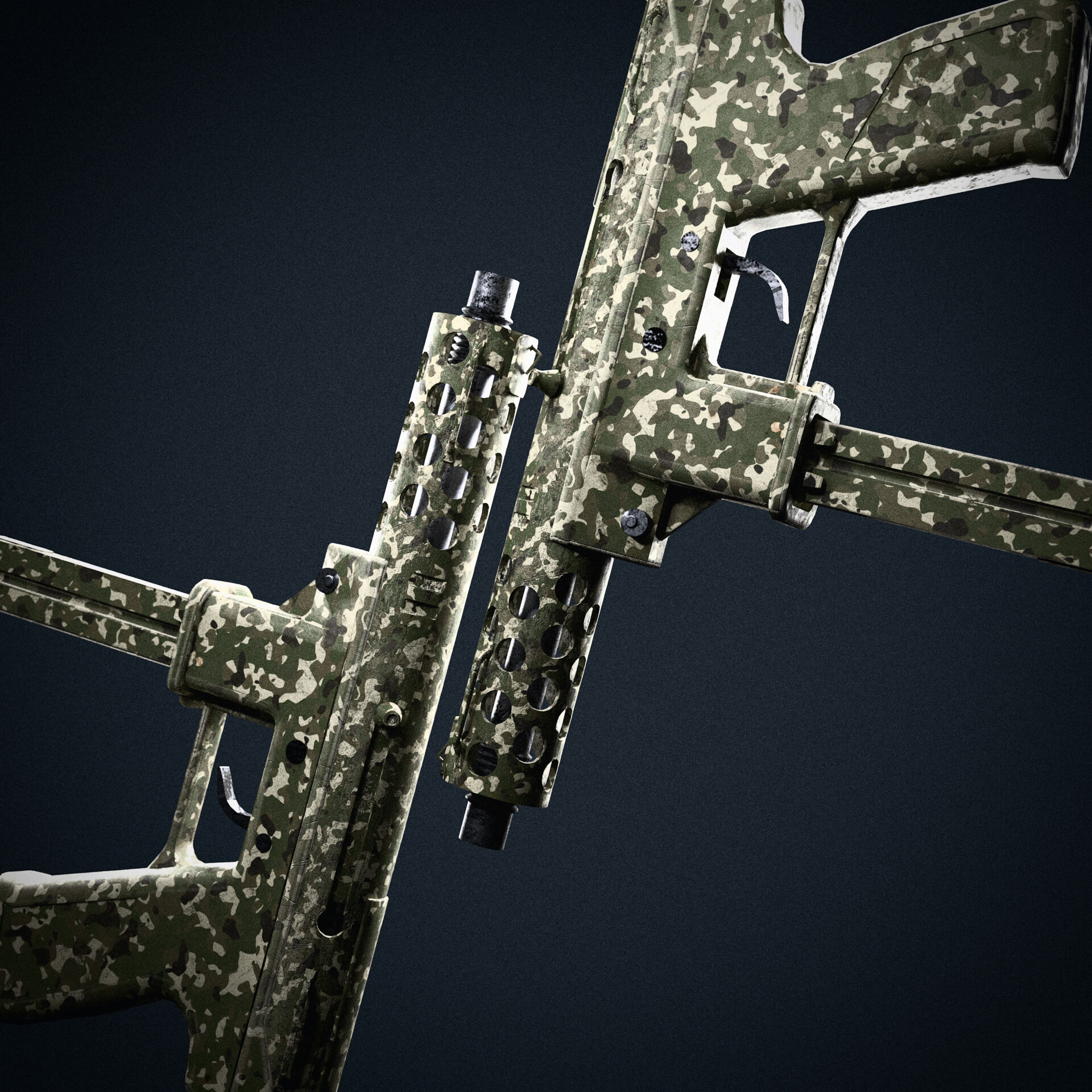 ArtStation - Tec-9 Camo