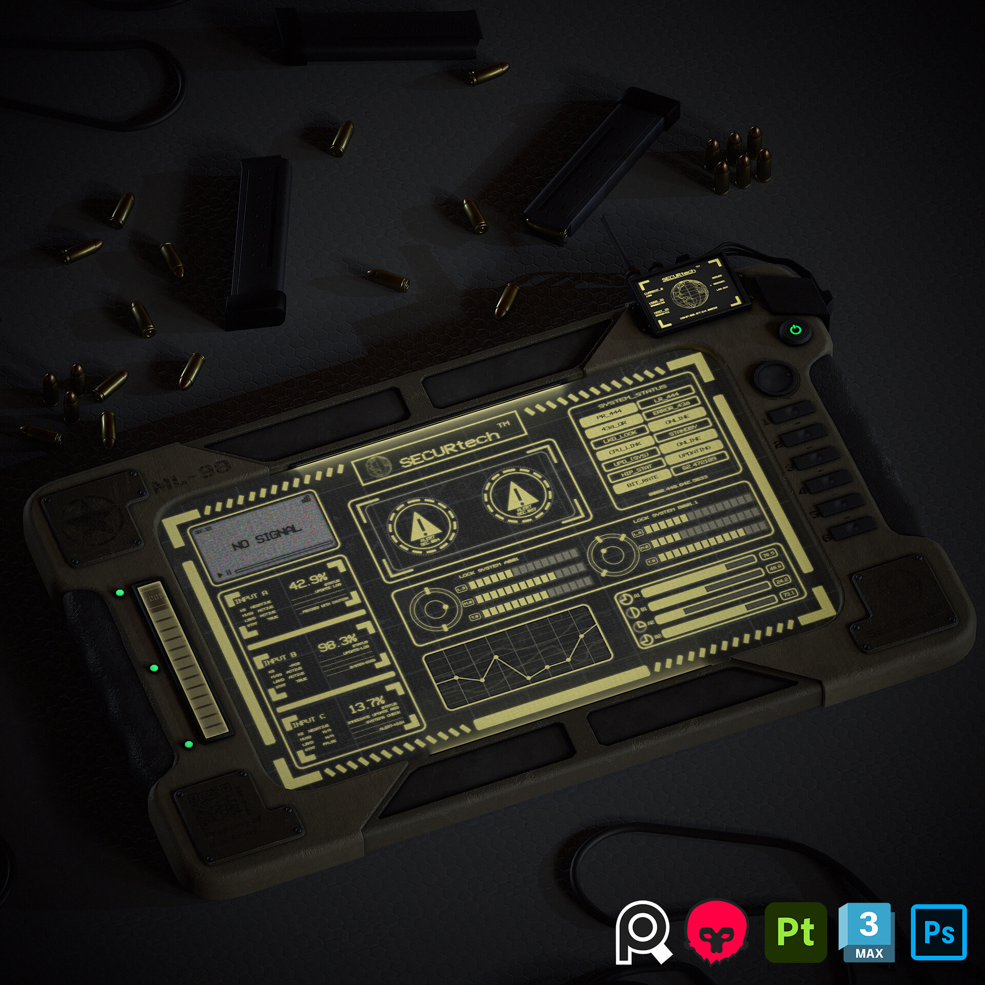 ArtStation - Multi-Use Sci Fi Tablet