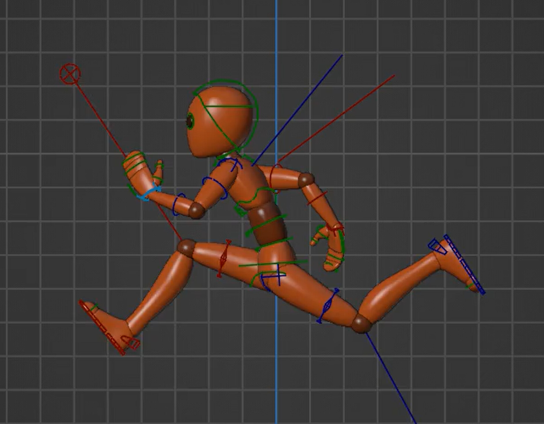 ArtStation - Run Cycle Animation (3 Points of View)