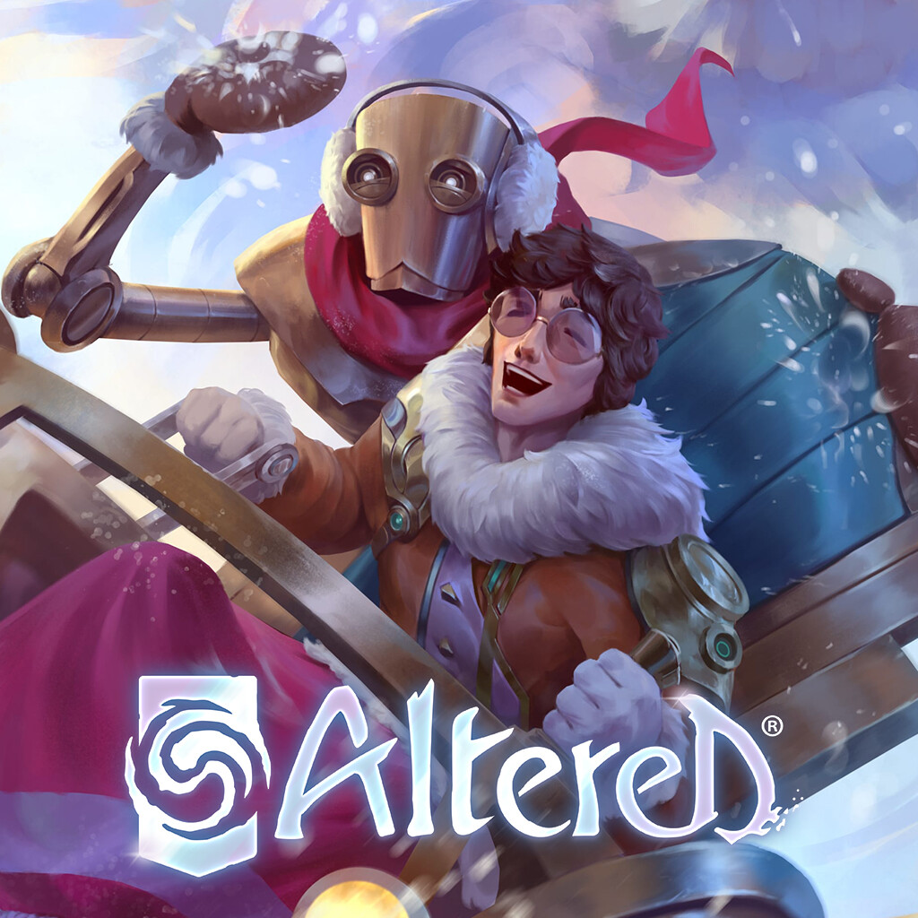 ArtStation - Altered - Hero Card Ilustration - Treyst & Rossum