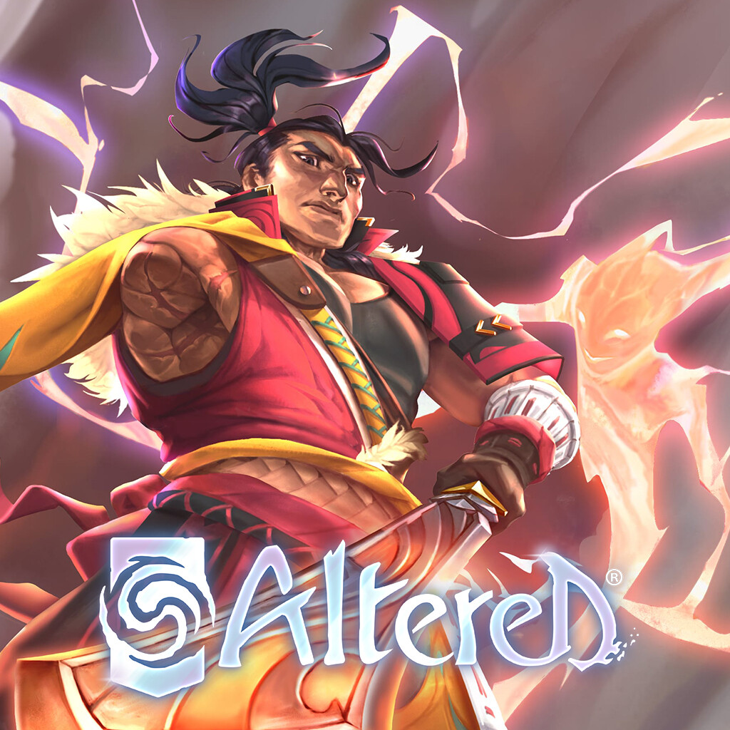 ArtStation - Altered - Hero Card Ilustration - Atsadi & Surge