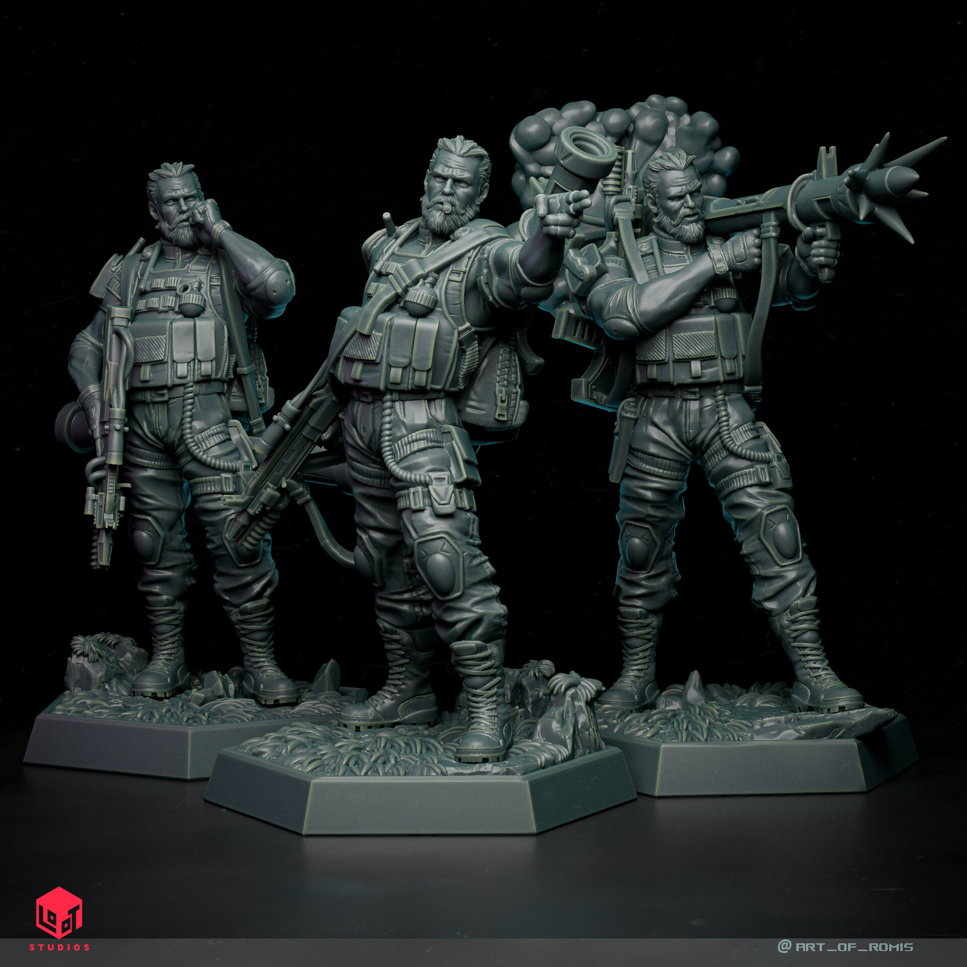 ArtStation - Commander Patton