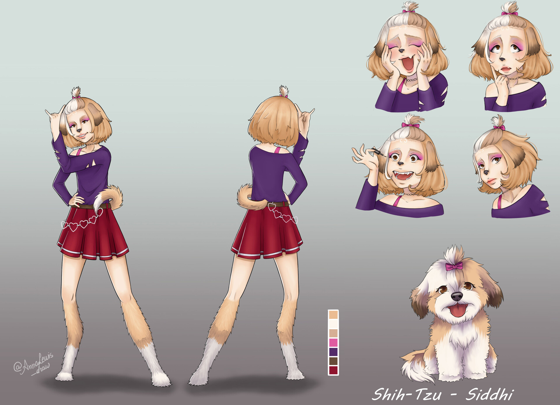 ArtStation - Shi-Tzu - Siddhi