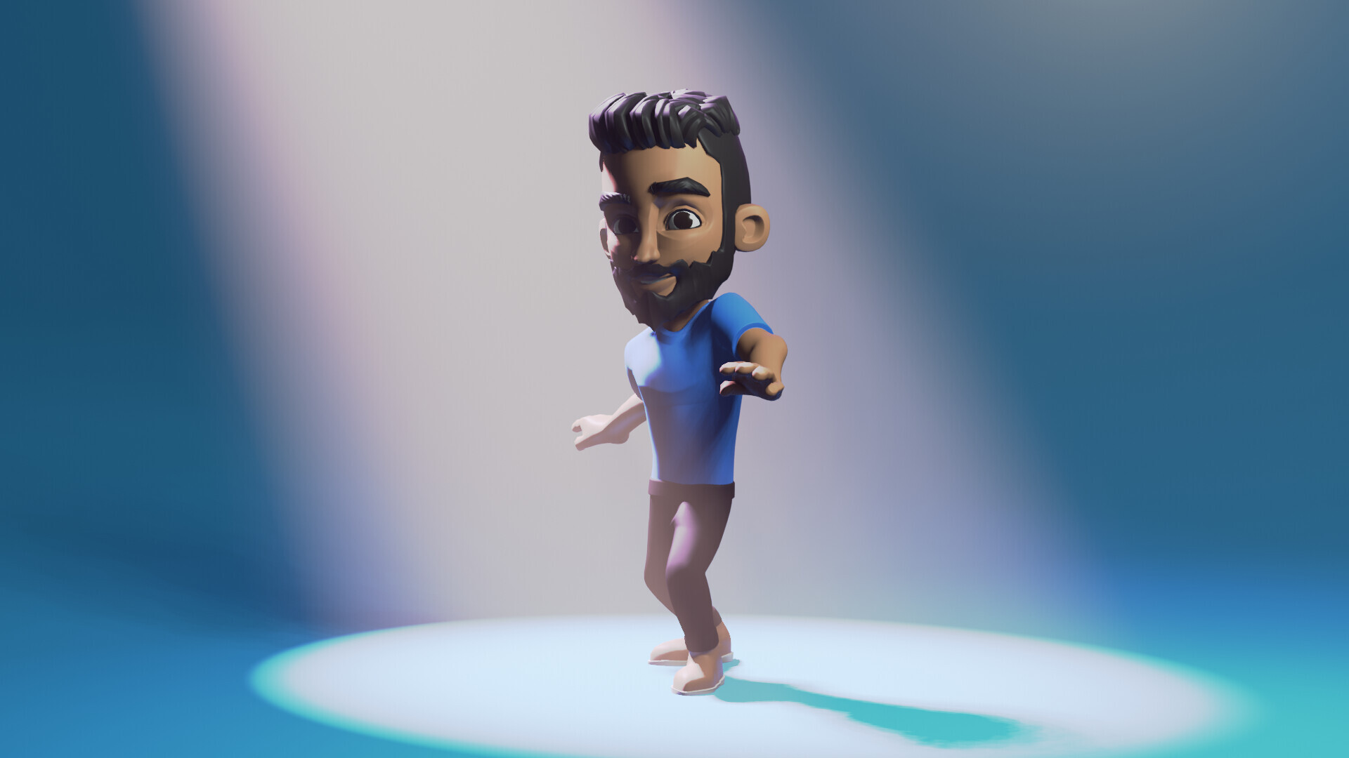 ArtStation - ANGELDART ( Me ) as 3D Stylized Character!