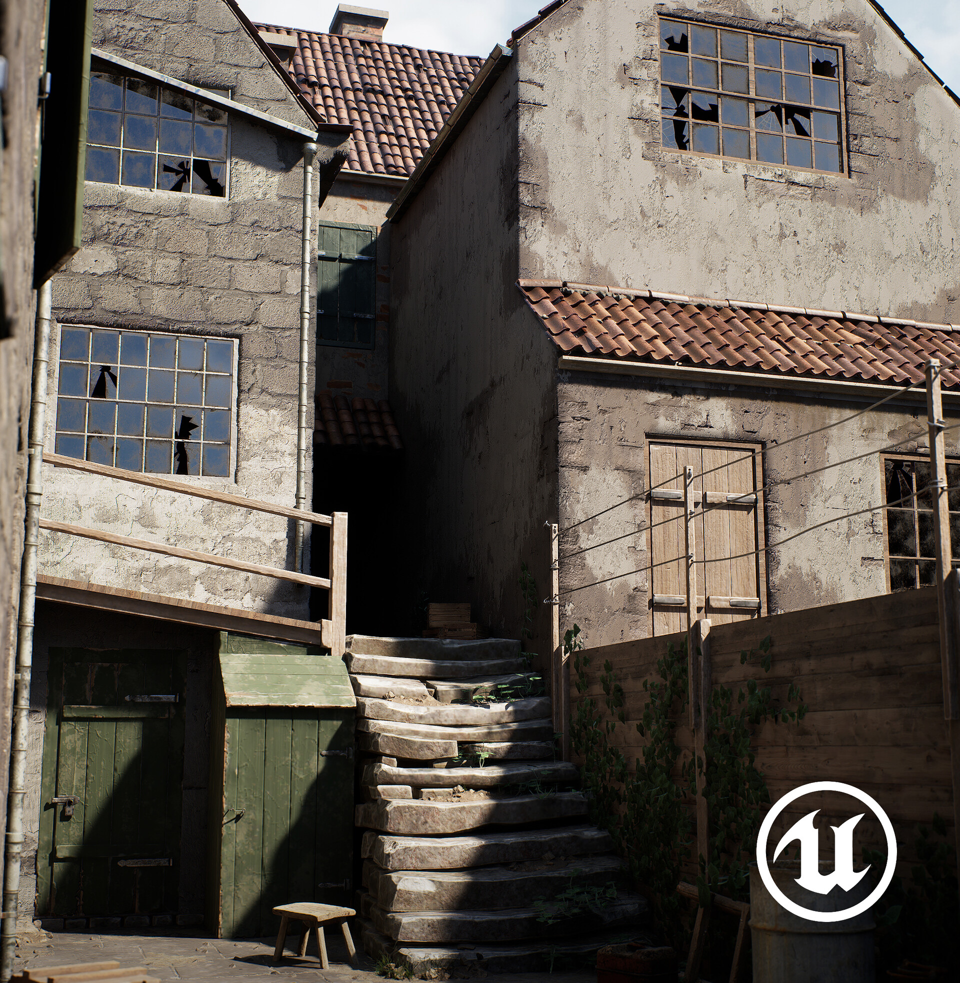 ArtStation - Argument Yards (Environment Art)