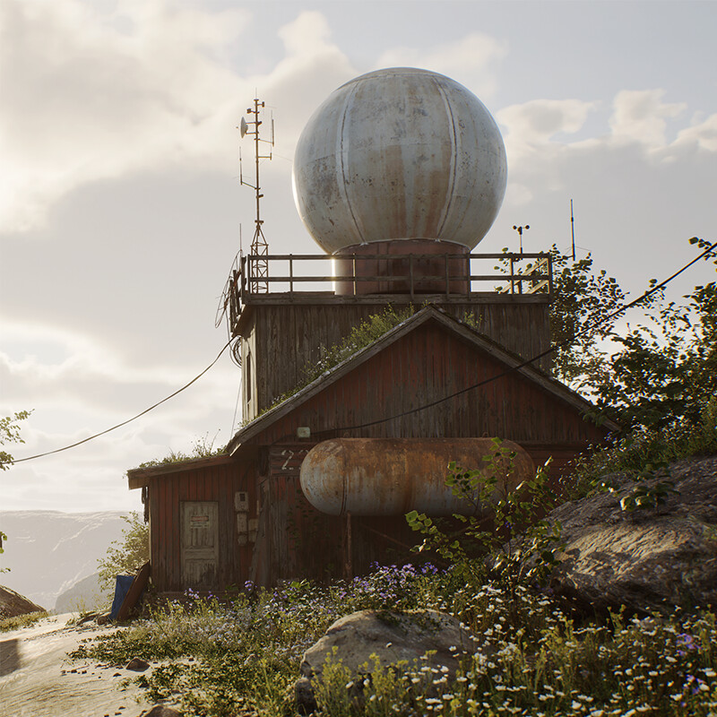 ArtStation - Weather Station