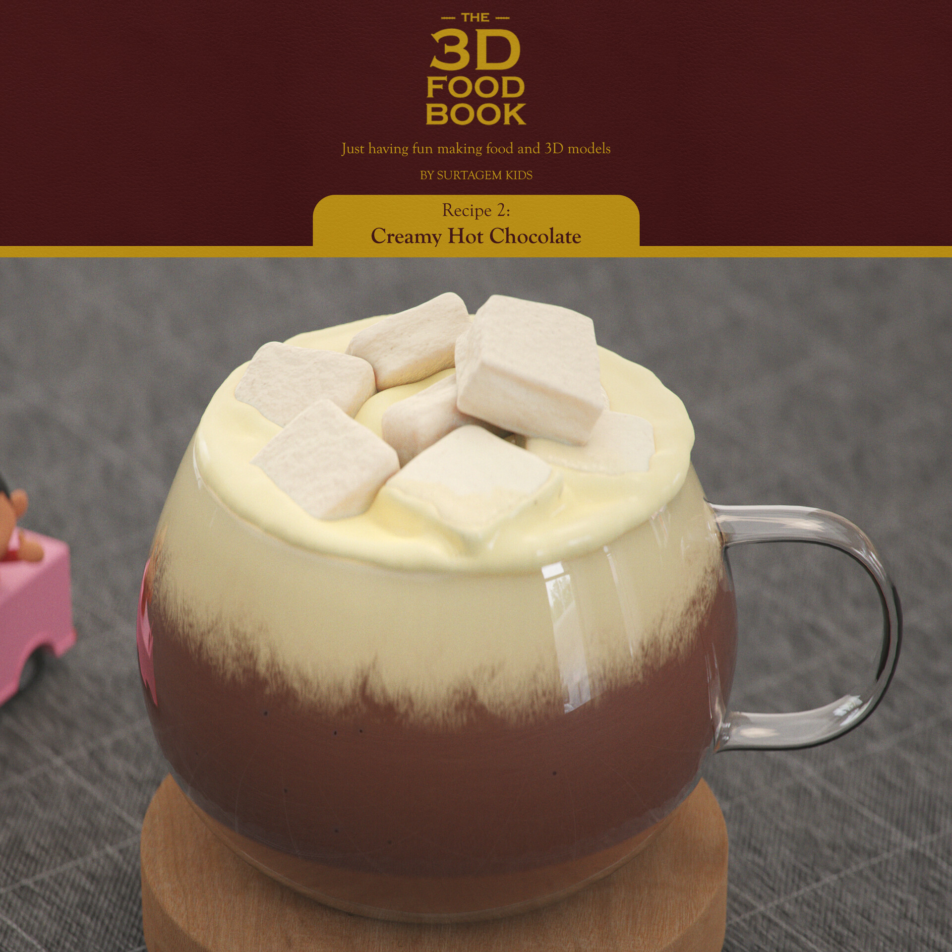 ArtStation - Creamy Hot Chocolate