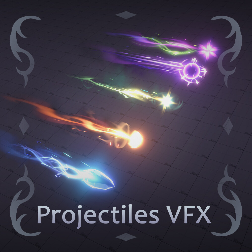 ArtStation - Projectiles VFX