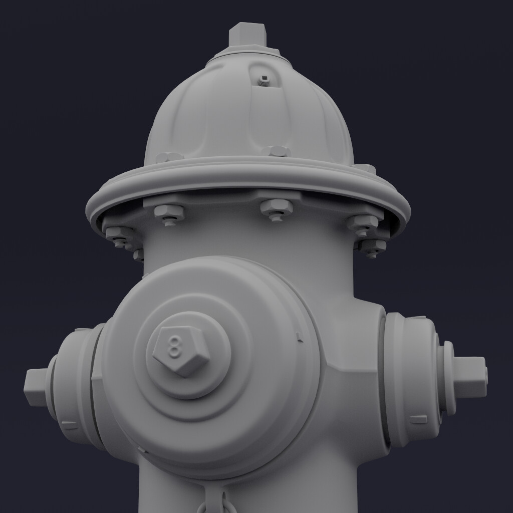 ArtStation - Fire Hydrant