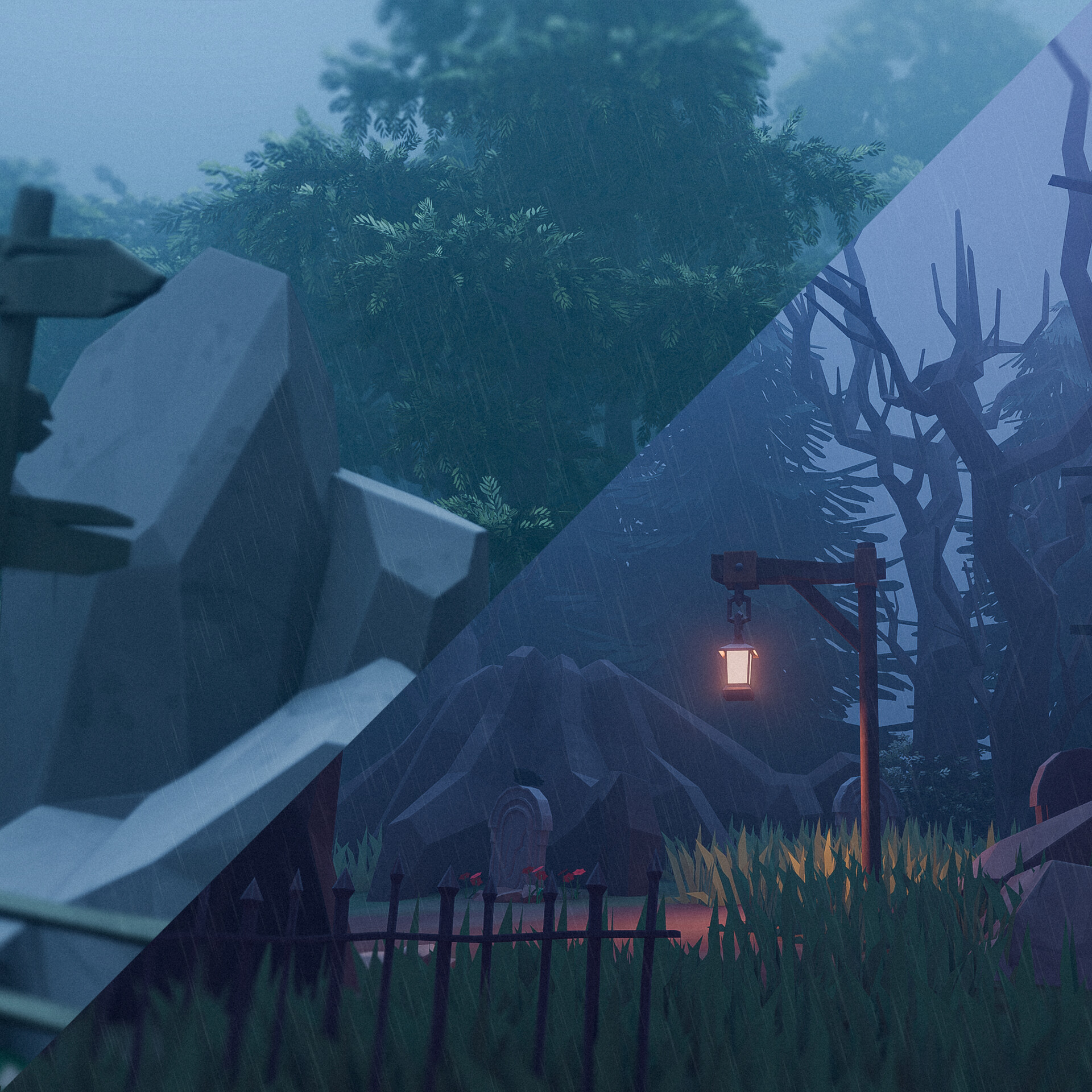 ArtStation - Stylized Horror Game