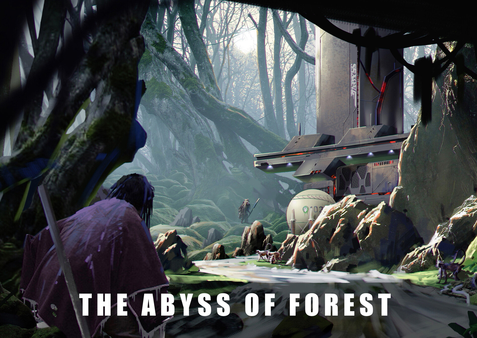 ArtStation - THE ABYSS OF FOREST