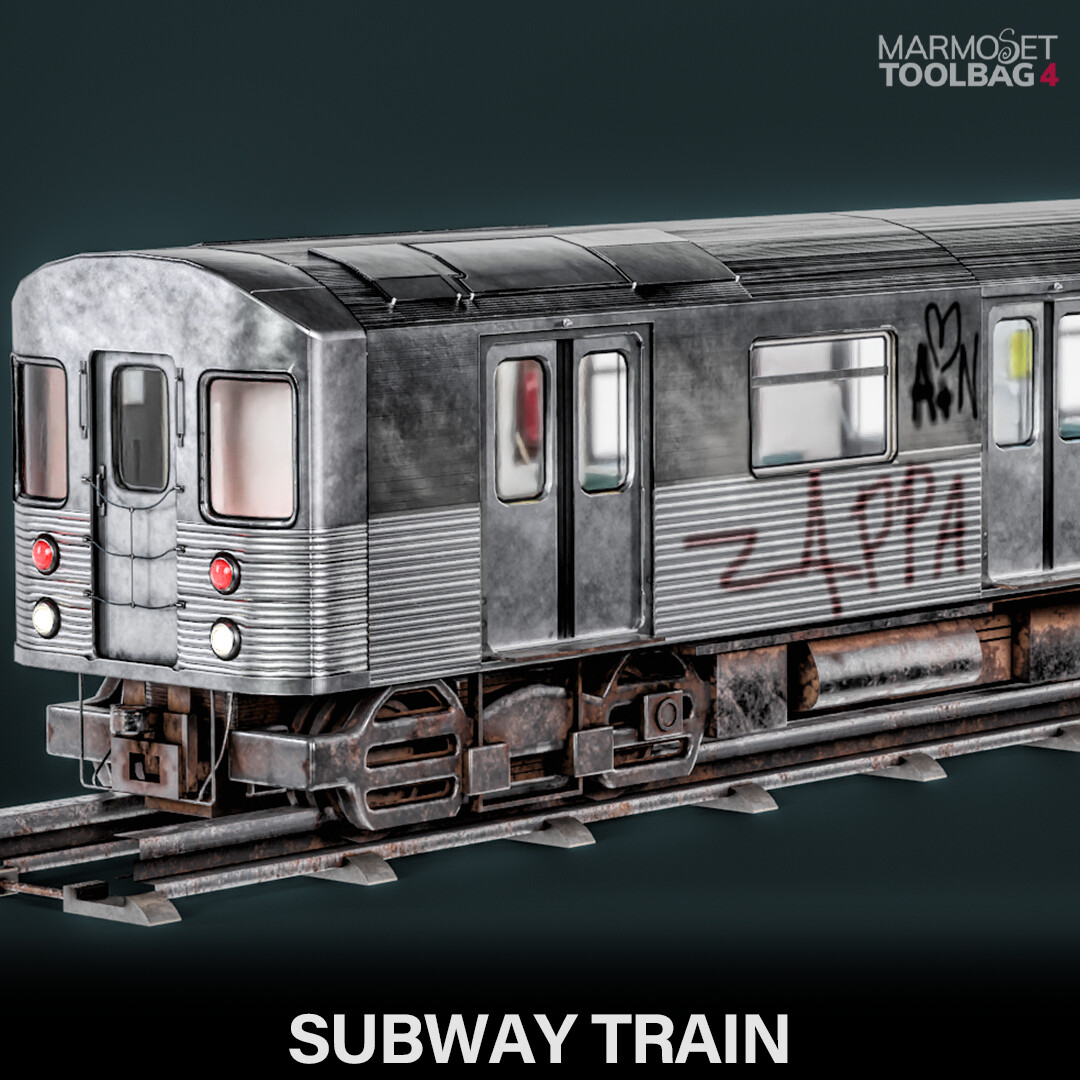 ArtStation - Subway Train