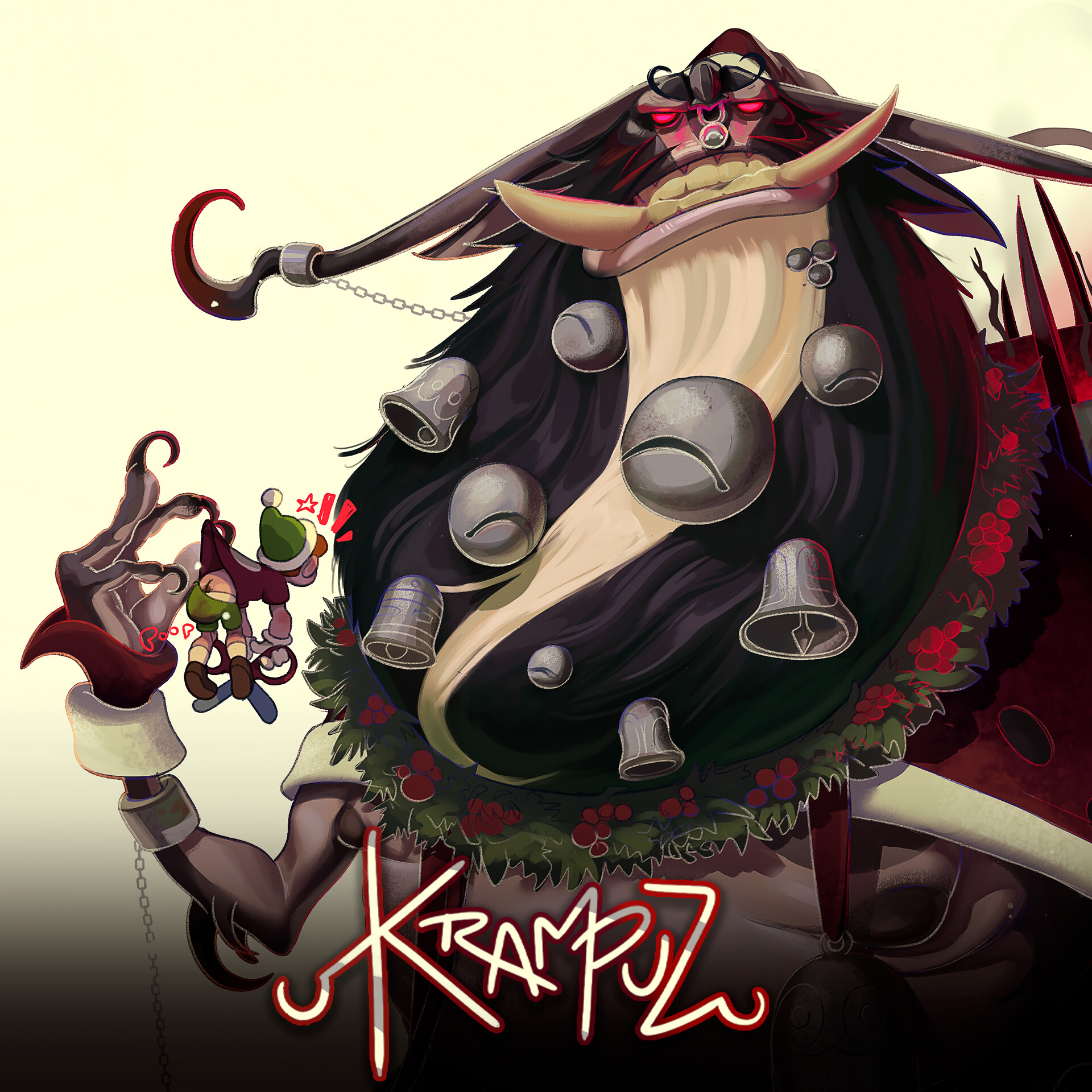 ArtStation - Krampus - CDC Challenge 2023 - December