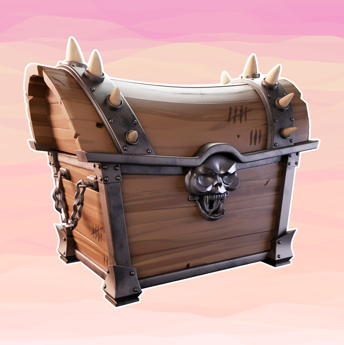 ArtStation - Fantasy Chest asset