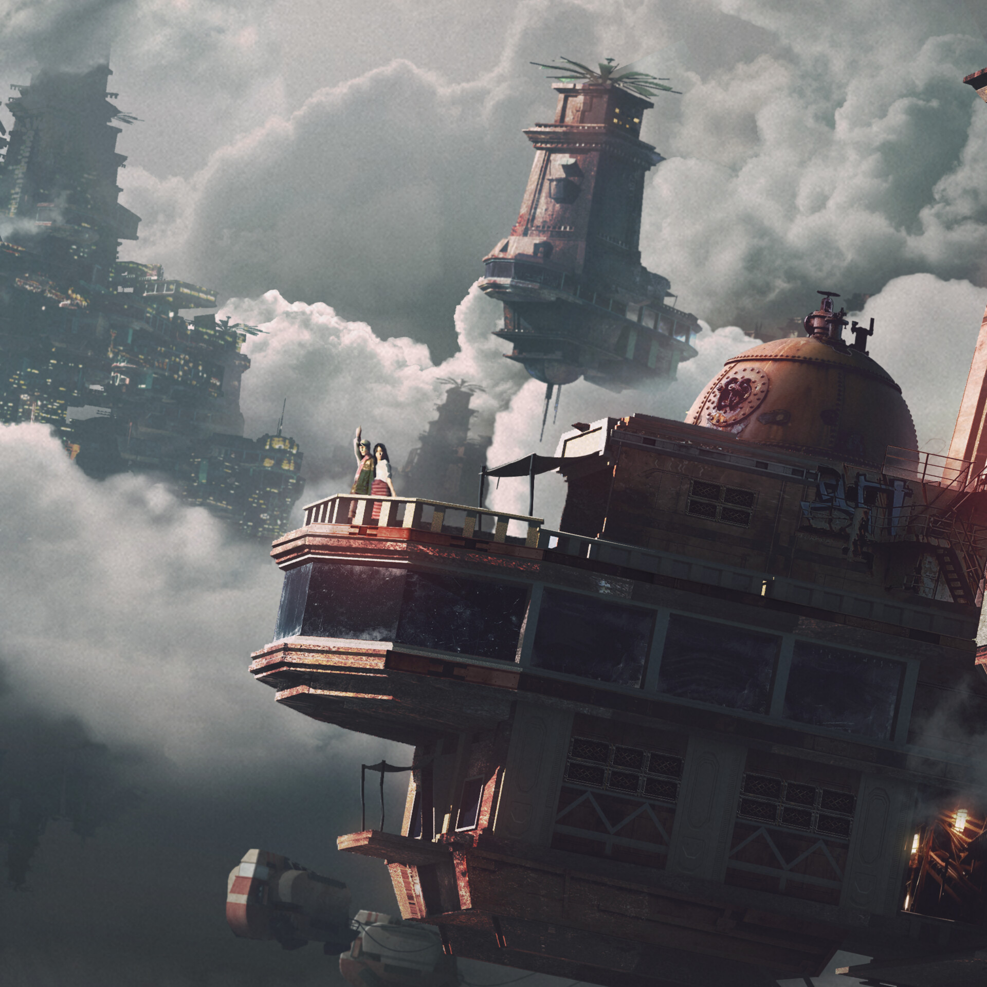 ArtStation - Cloud station