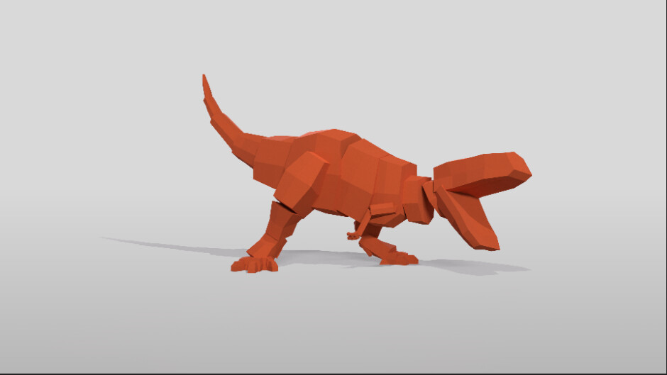 ArtStation - T-Rex Animation