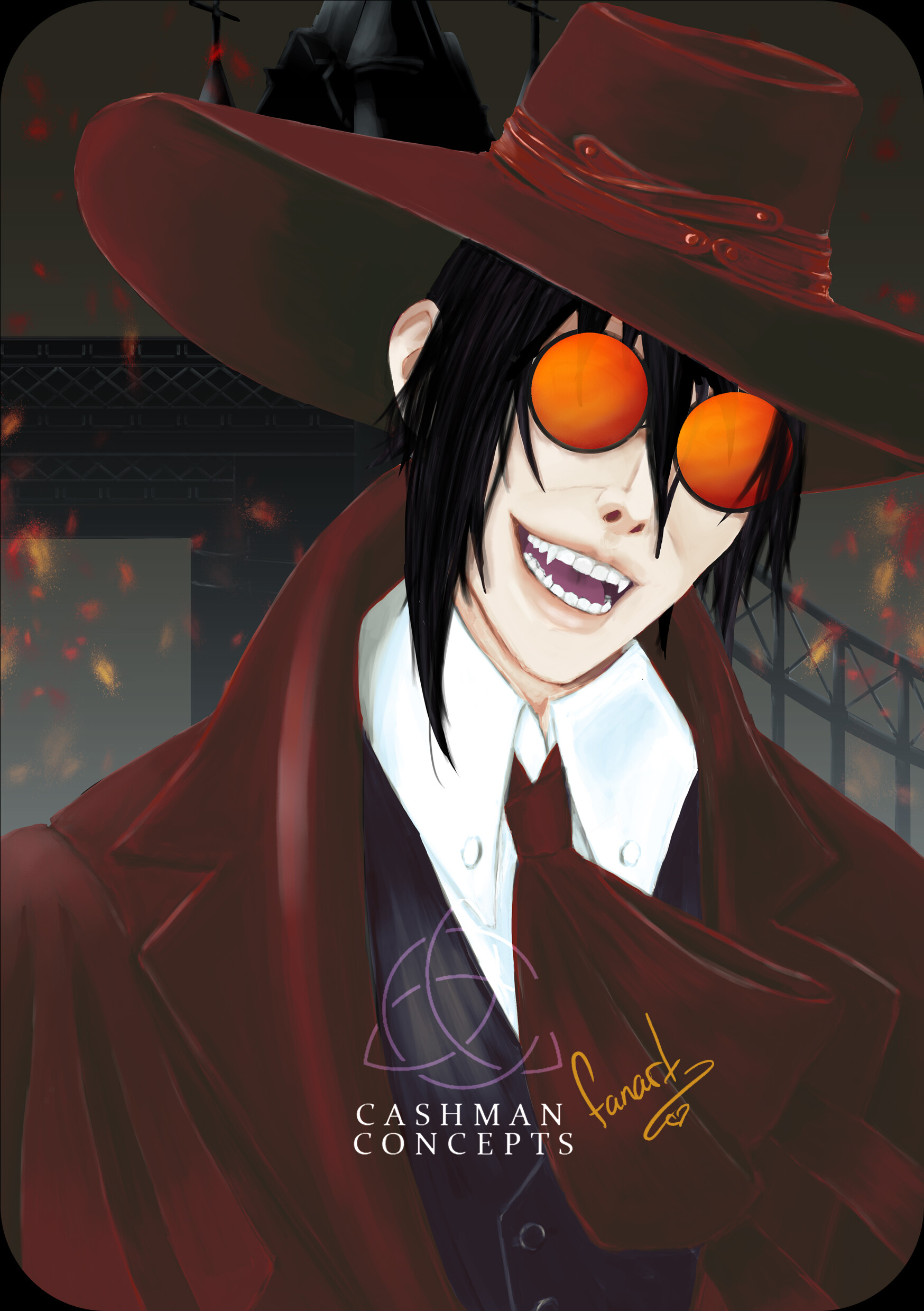 ArtStation - 2023 - Hellsing: Alucard & Seras