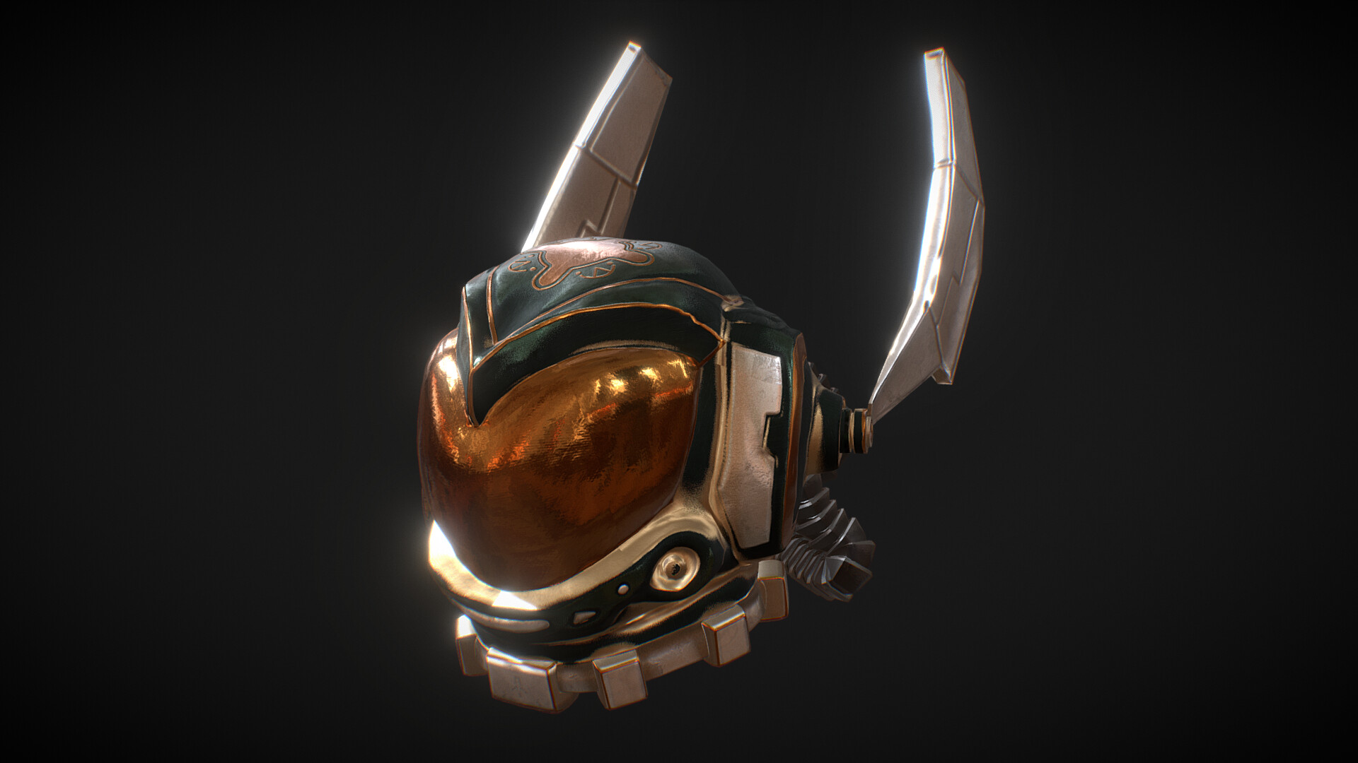 ArtStation - Sci-Fi Space Helmet