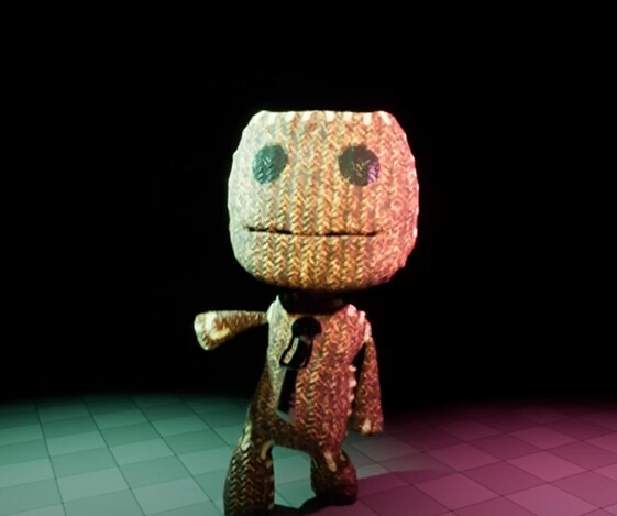 ArtStation - Sack Boy Inspired Character