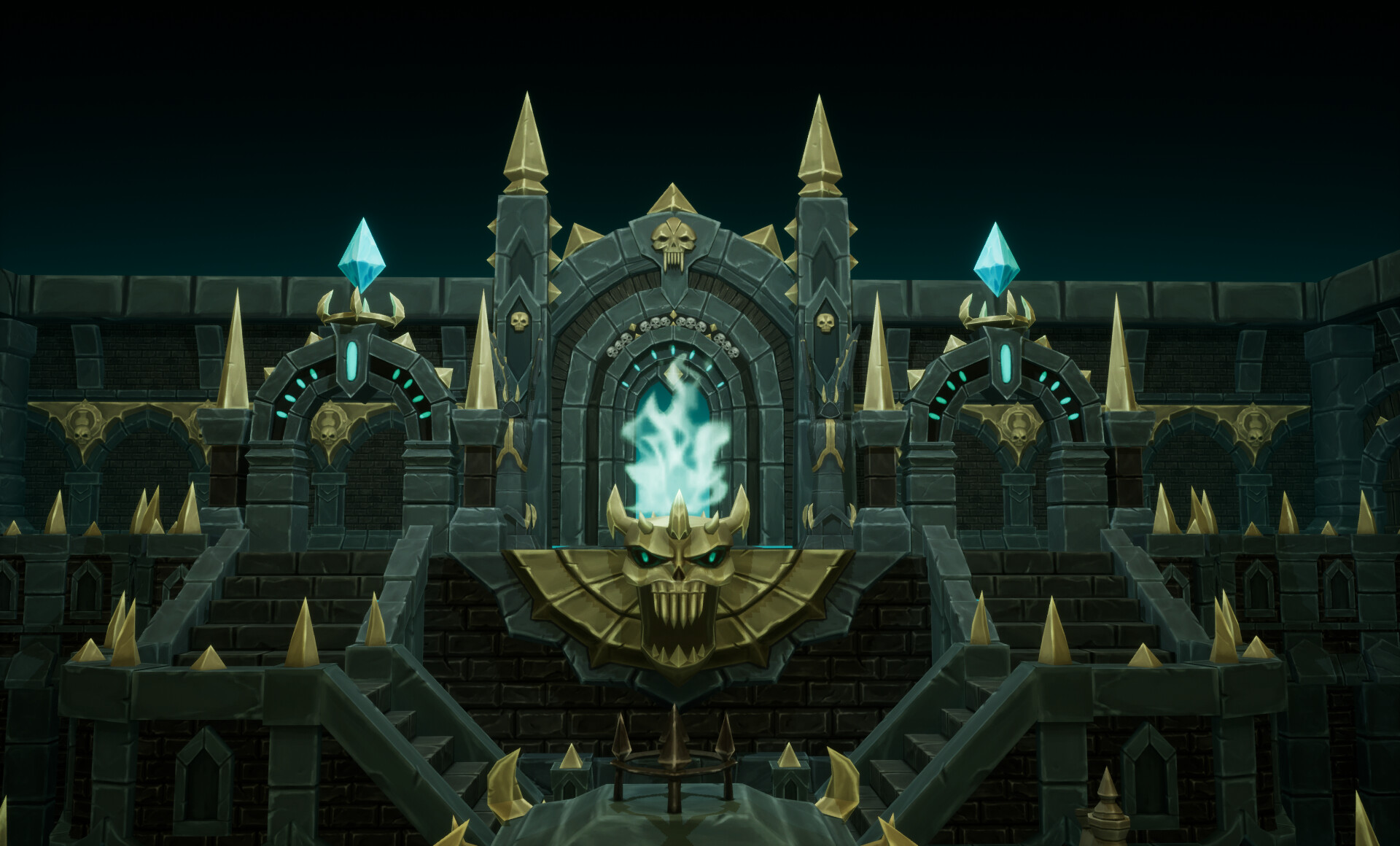 ArtStation - Skull Dungeon