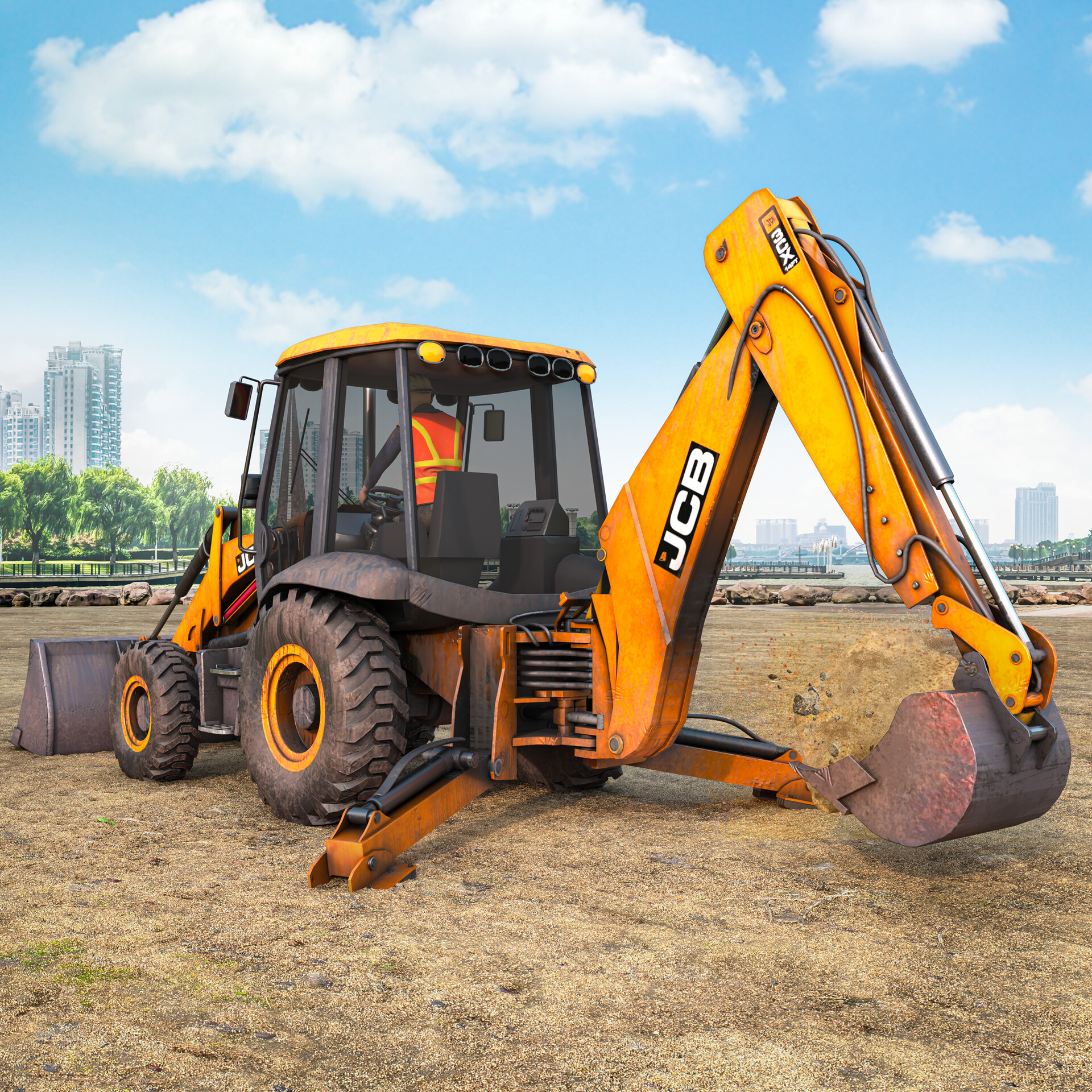 ArtStation - JCB Construction