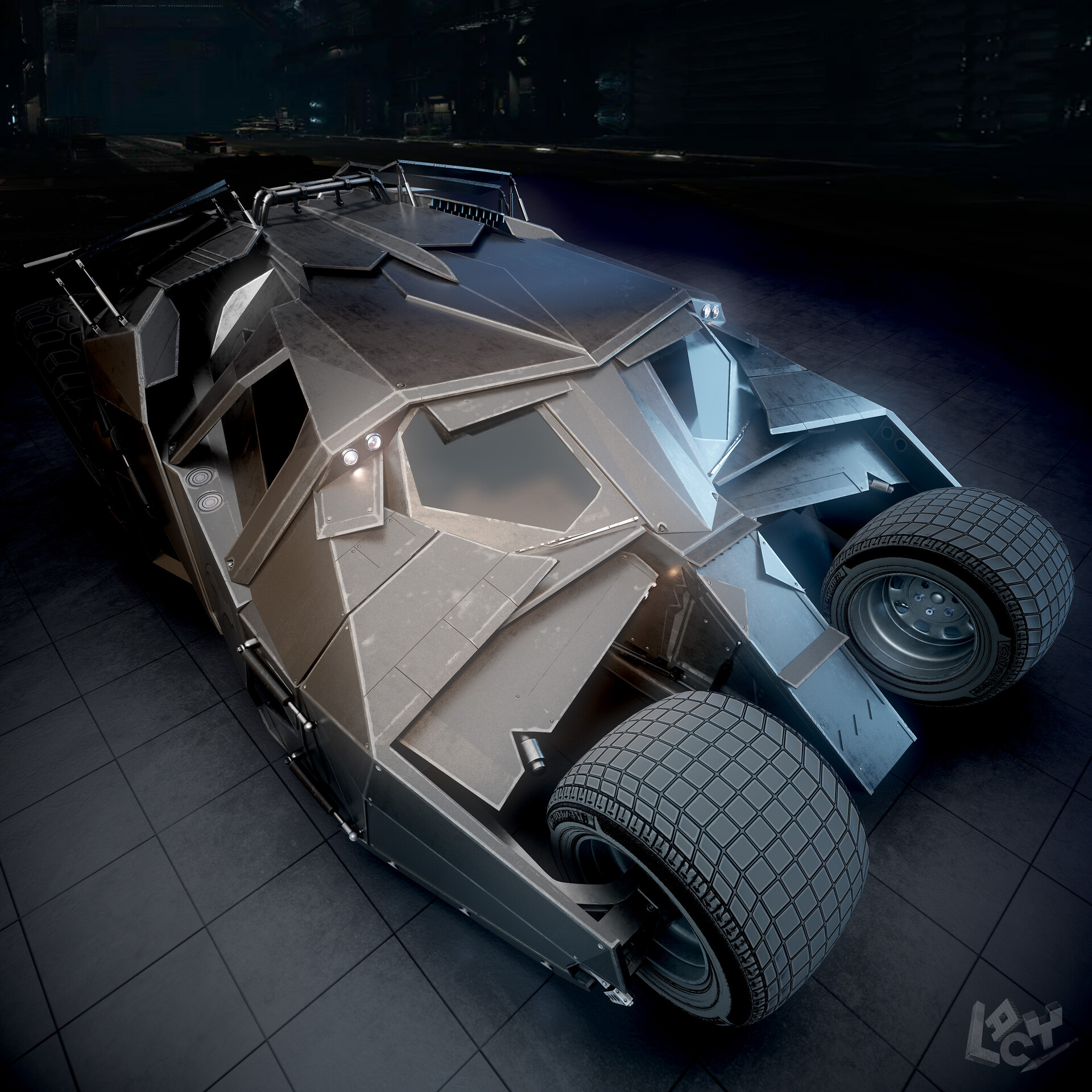 ArtStation - BATMOBILE. Christopher Nolan's The Dark Knight trilogy ...