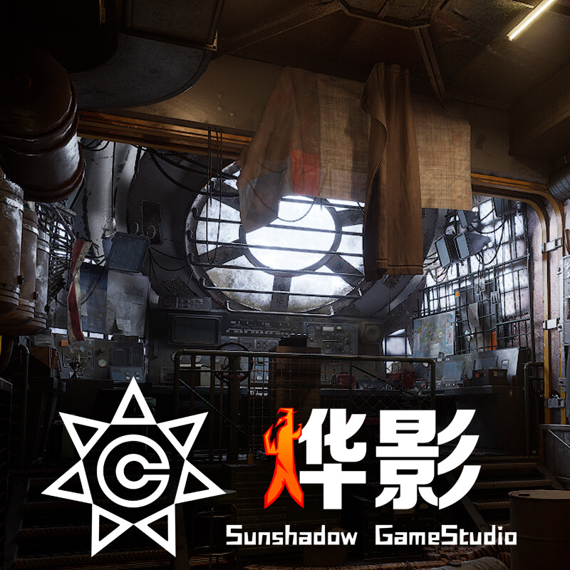 ArtStation - 末日雪国列车场景/Snow_Train_Winter_Doomsday_Scene_UE5