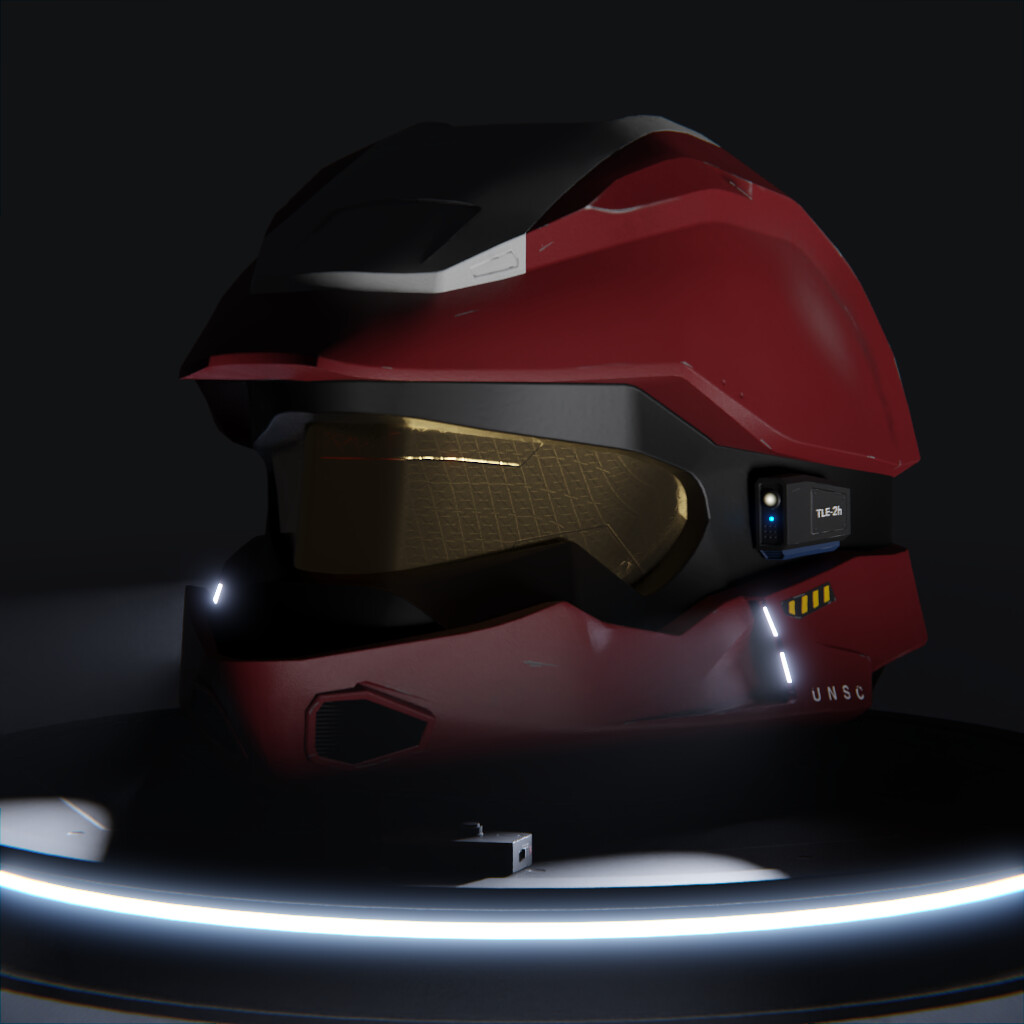 ArtStation - Halo Scout Helmet