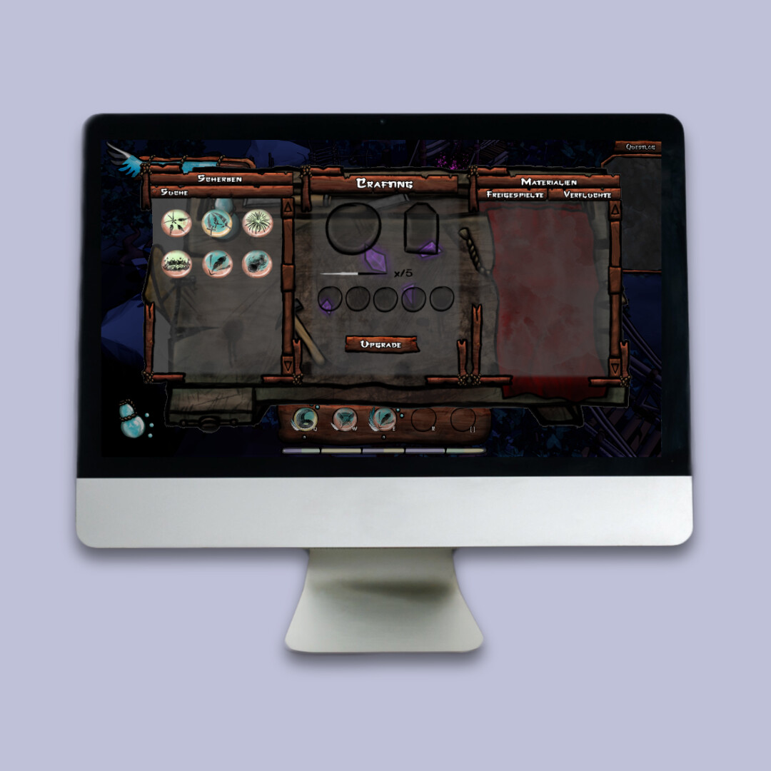 ArtStation - Menus "Ampguard" - UI Elements (2022)