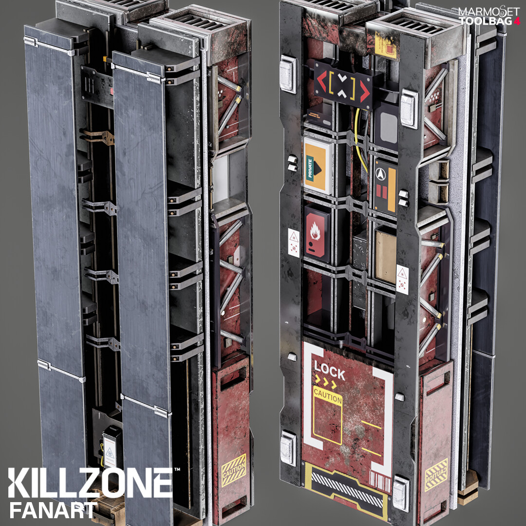 ArtStation - Killzone Shadow Fall FanArt - Asset Spire Support