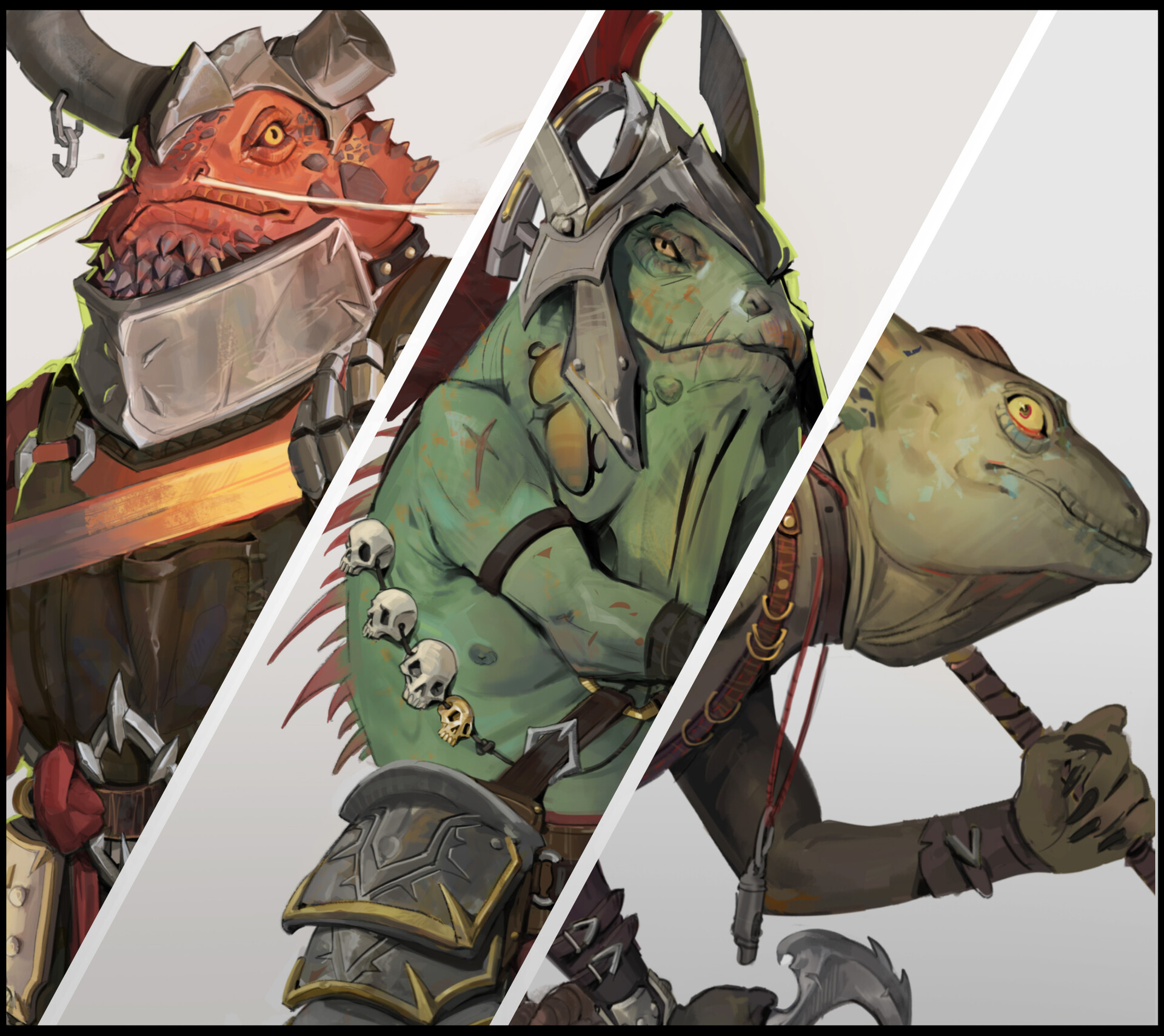 ArtStation - Lizards