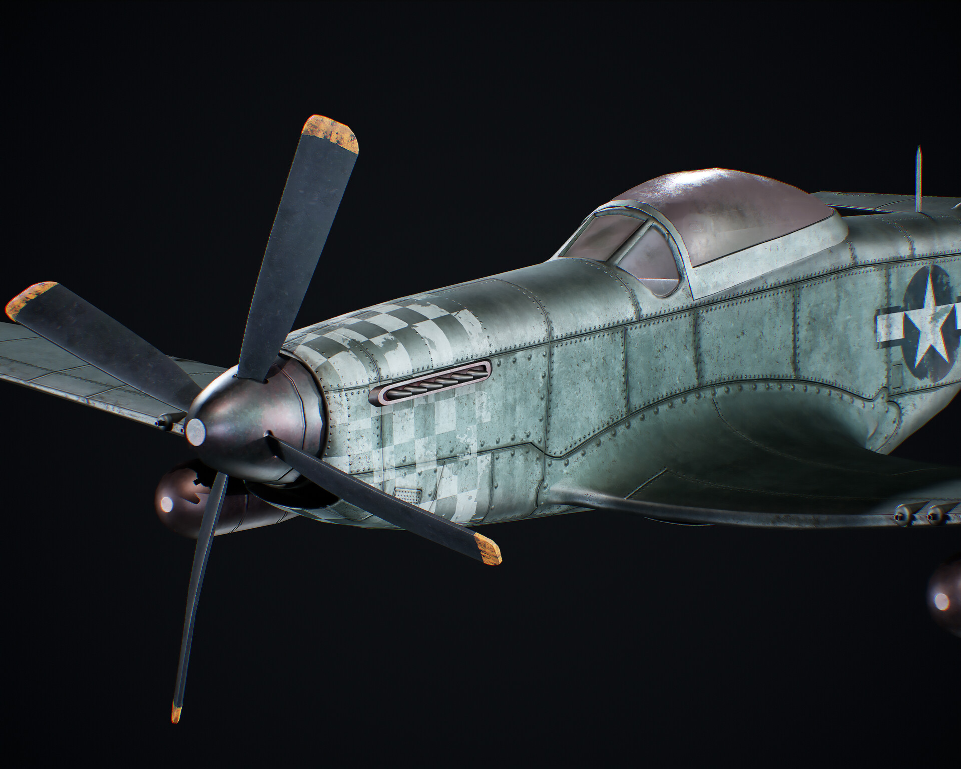 ArtStation - P-51 Mustang