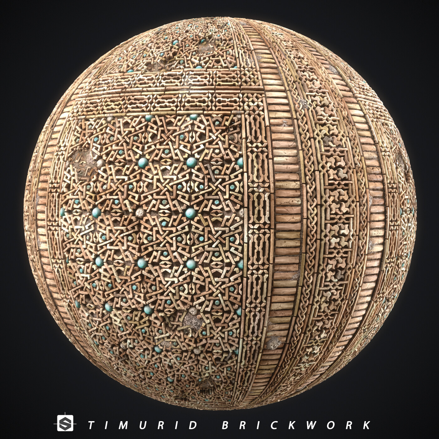 ArtStation - Knot Designs with Brickwork - Substance 3D Designer