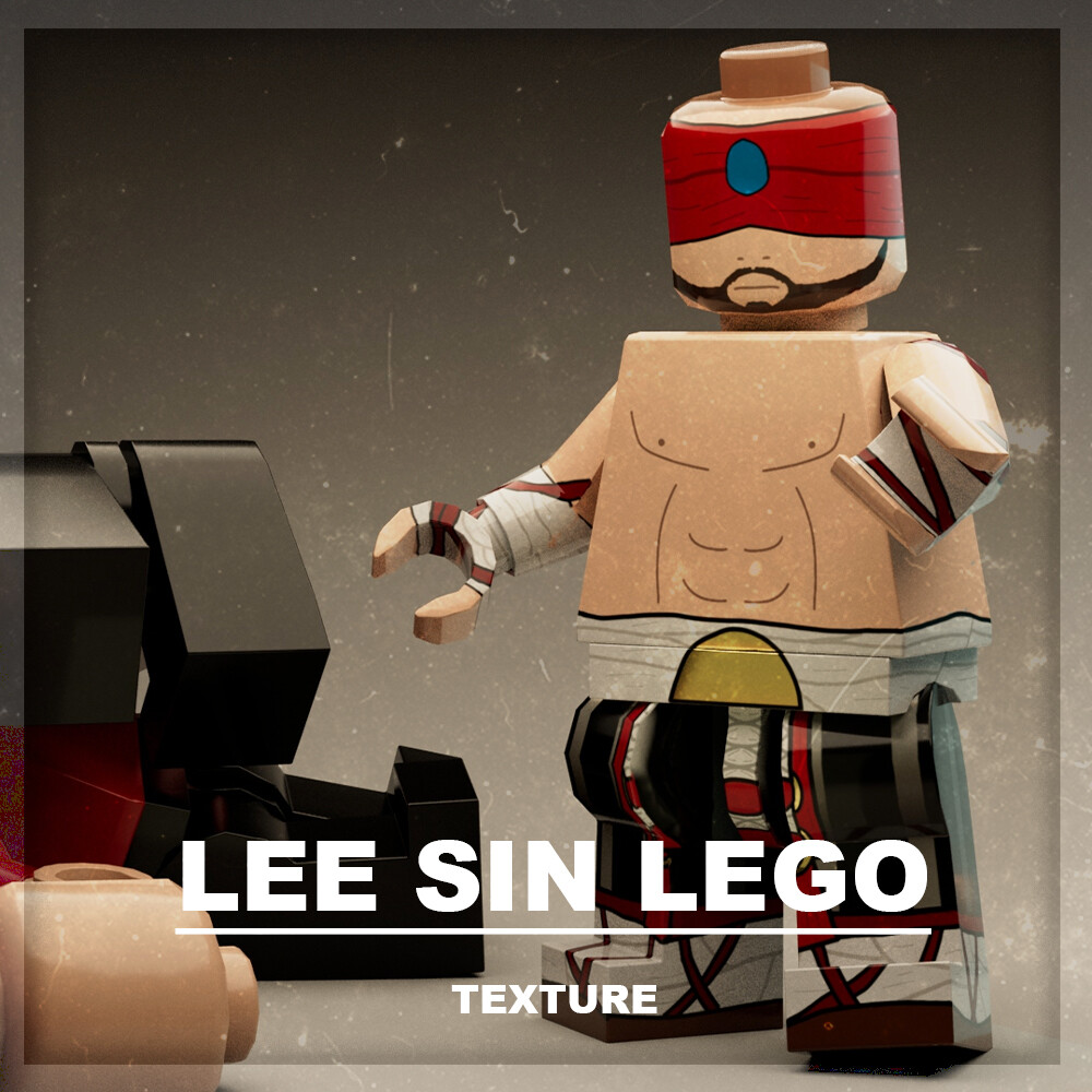 ArtStation - Lee Sin Lego