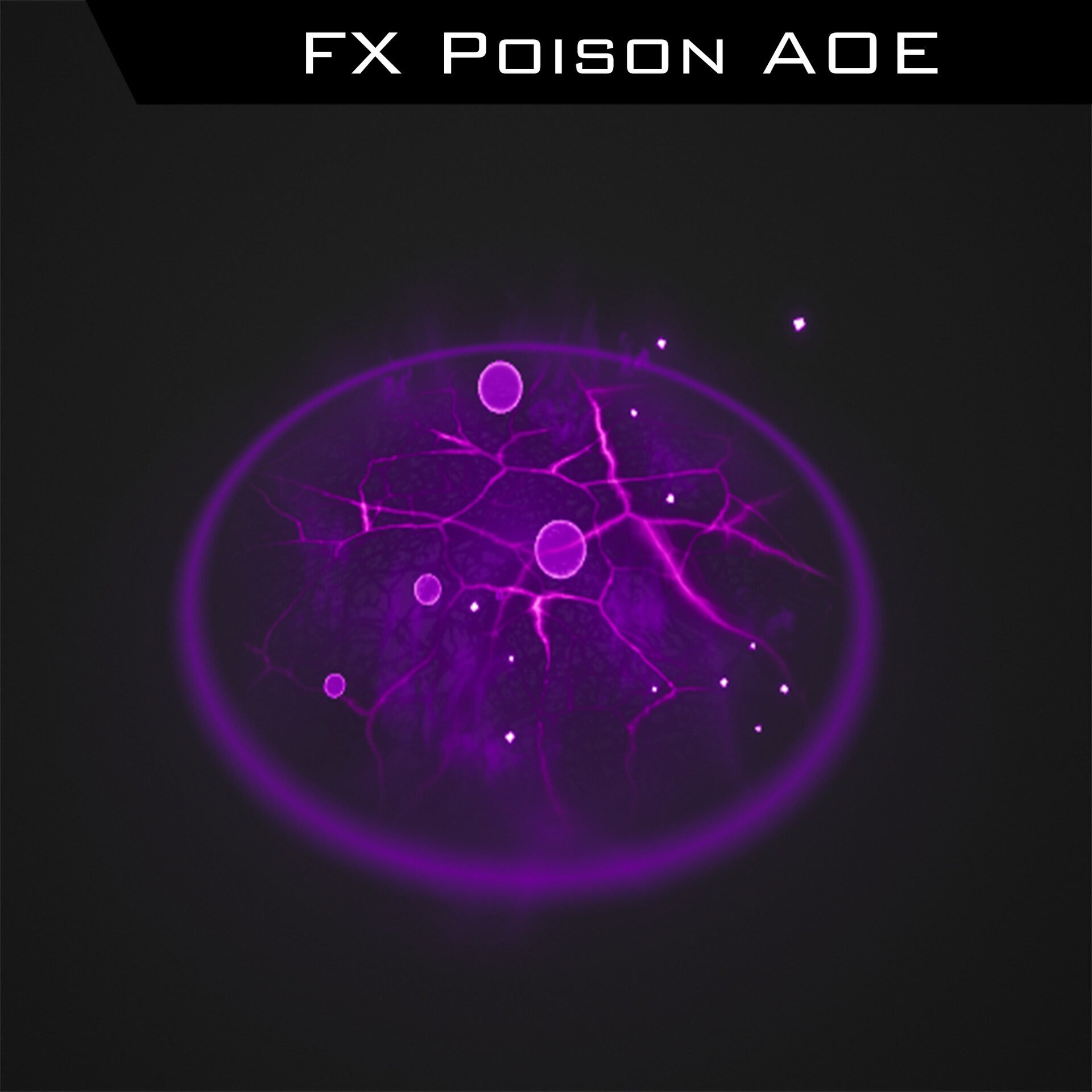 ArtStation - FX Poison AOE