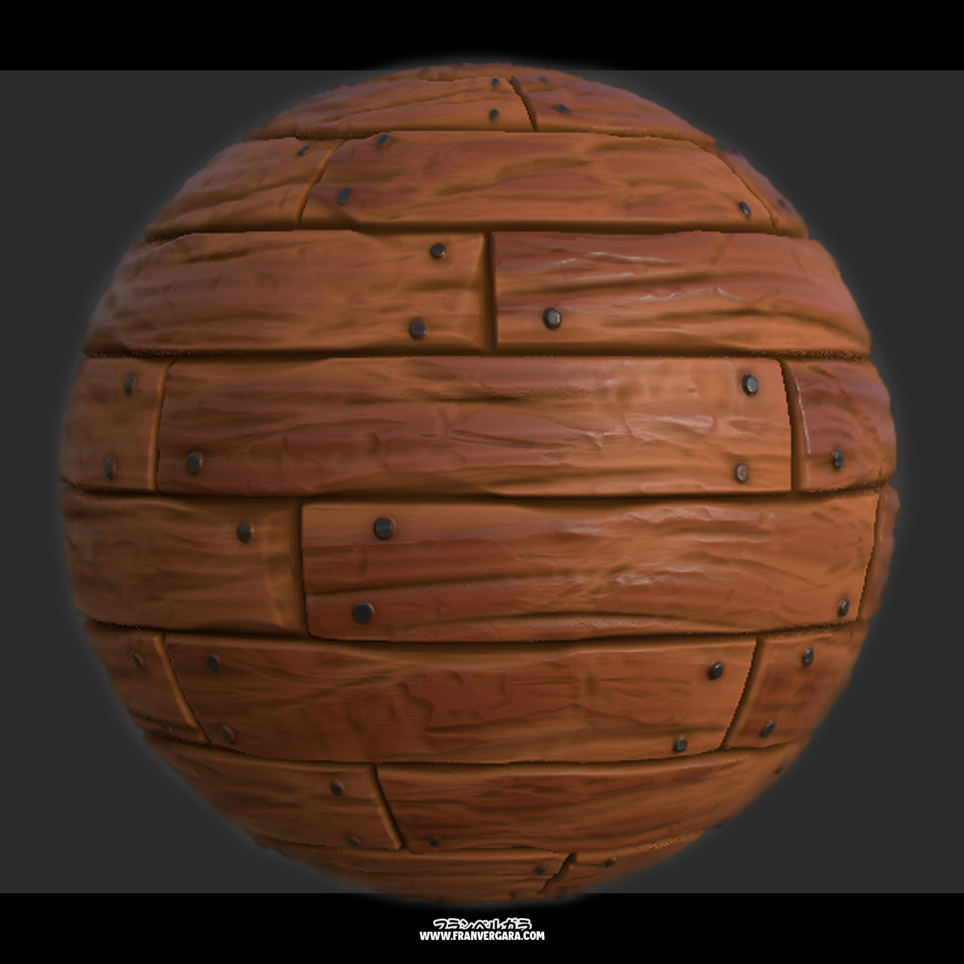 ArtStation - Wood Planks Stylized Material