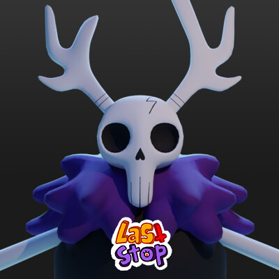 ArtStation - Stylized Cryptid 3D Model - Last Stop Gas N' Shop