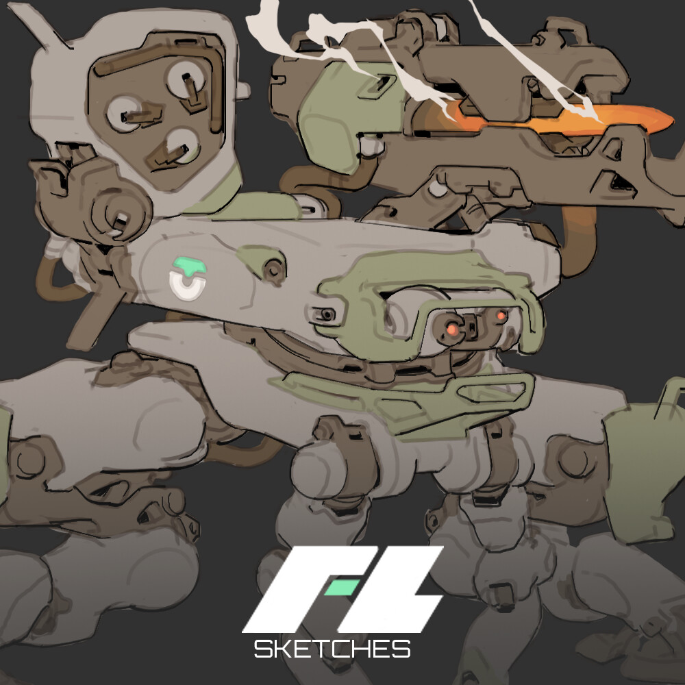 ArtStation - Mech/Ship Sketches