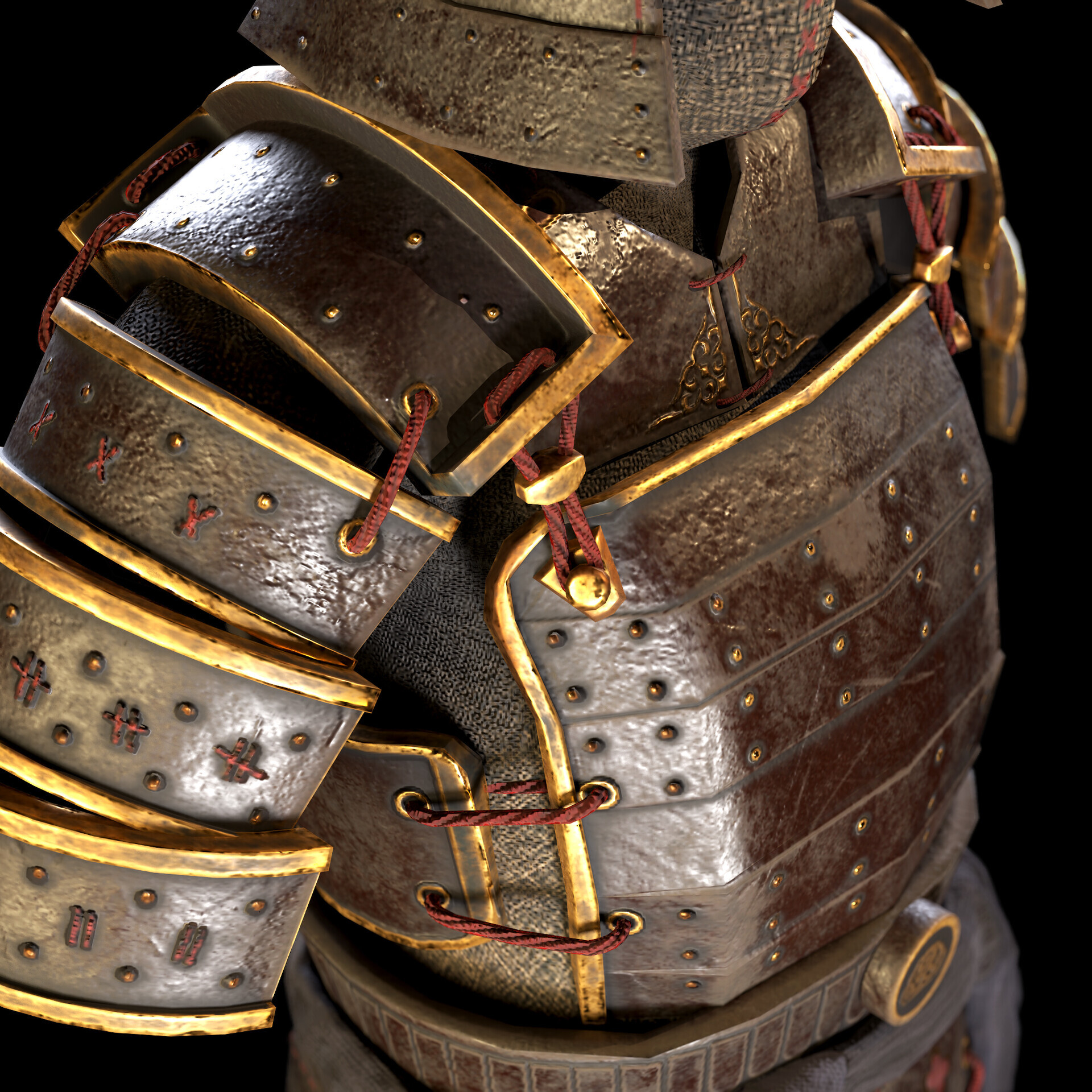 ArtStation - Katana and Samurai armor