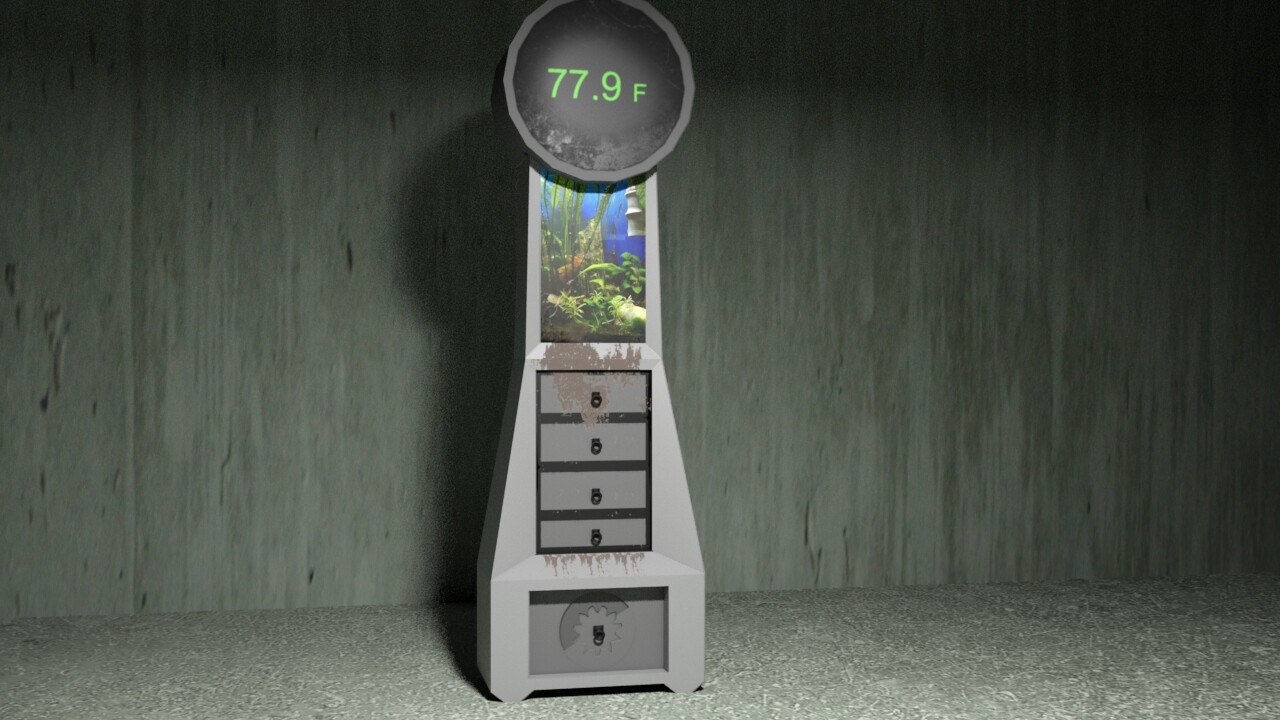 ArtStation - Science-fiction-clock